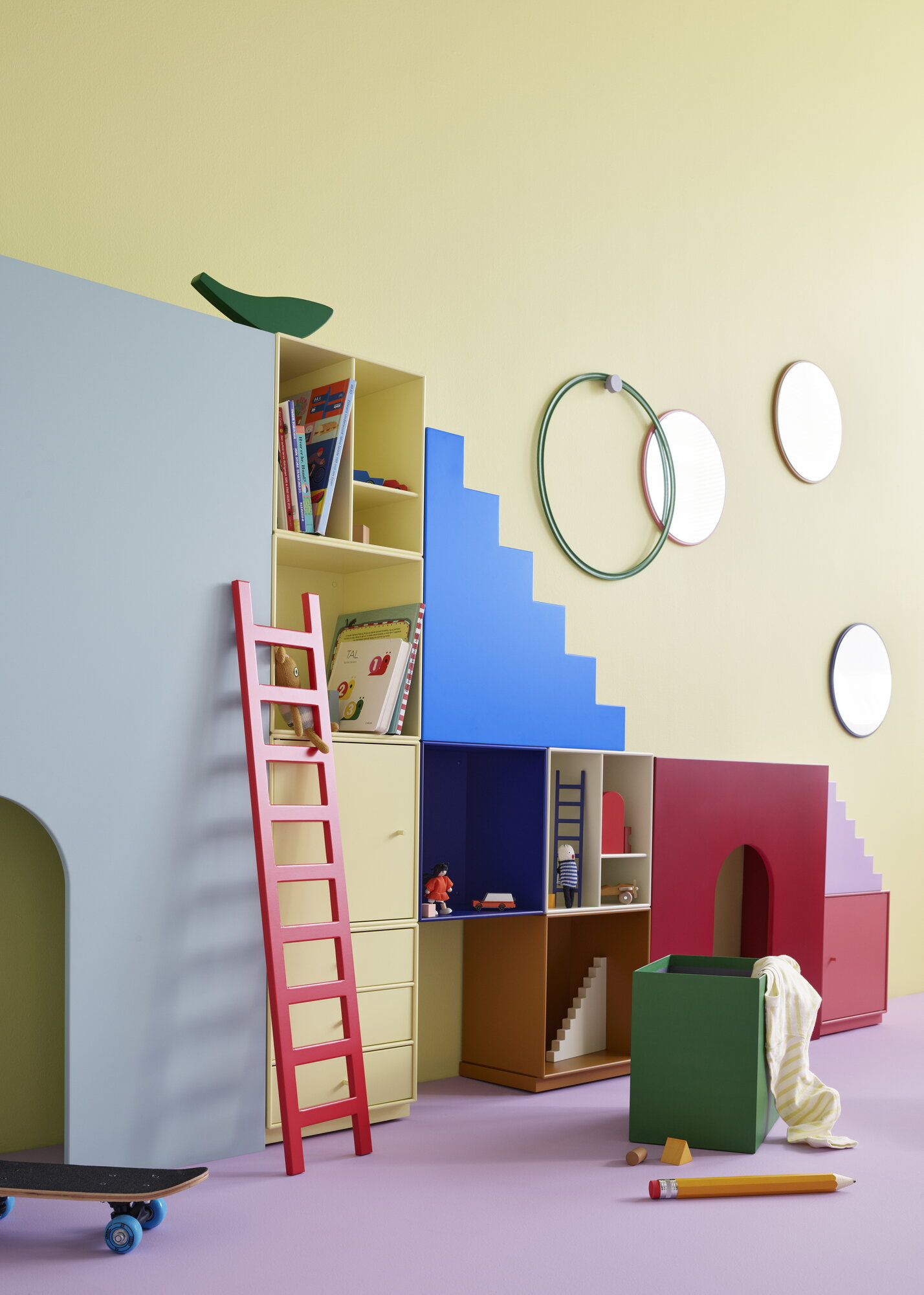 Montana Furniture Montana Mini module with shelves, 142 Amber | Finnish ...