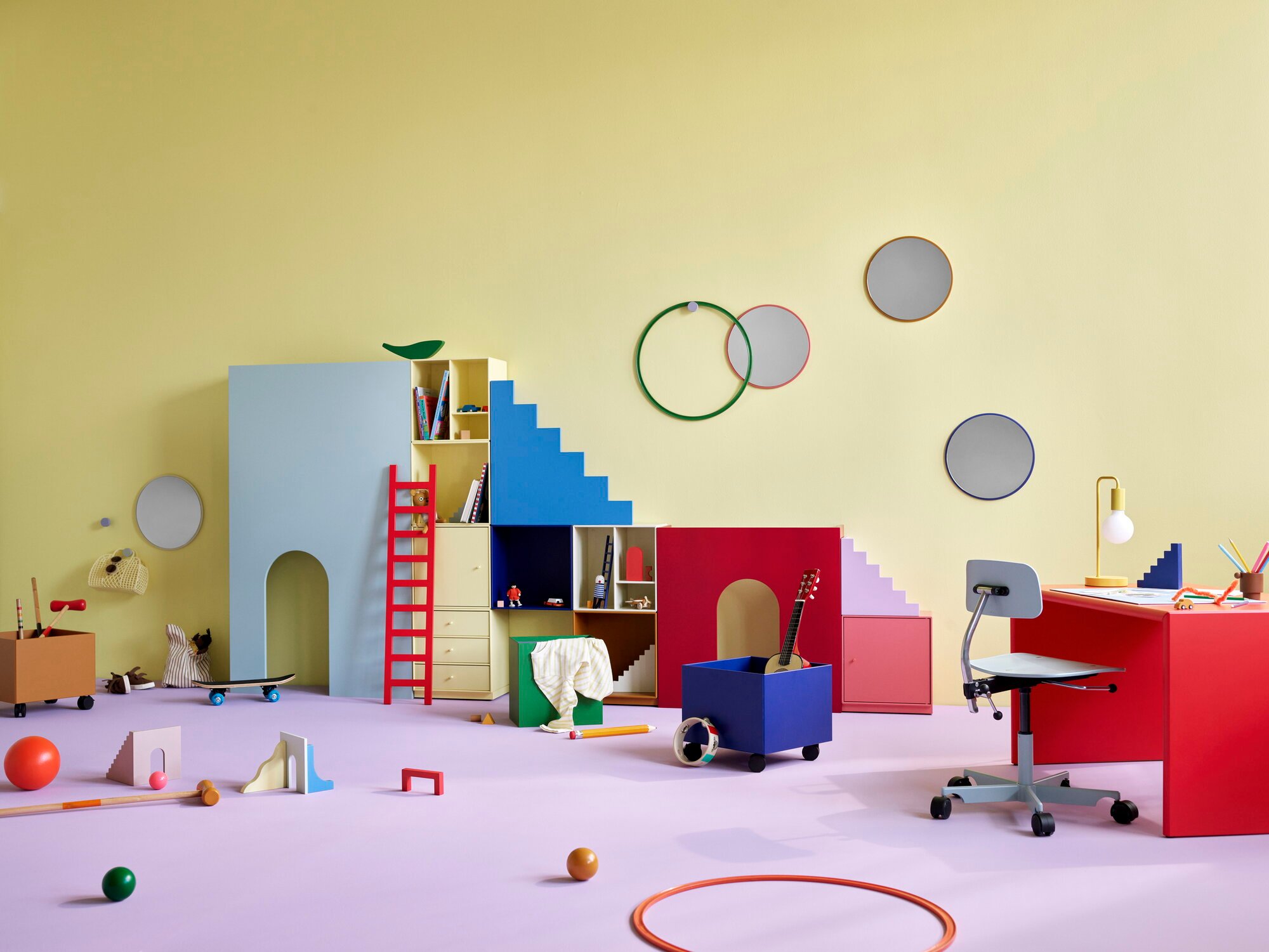 Montana Furniture Montana Mini module with shelves, 142 Amber | Finnish ...