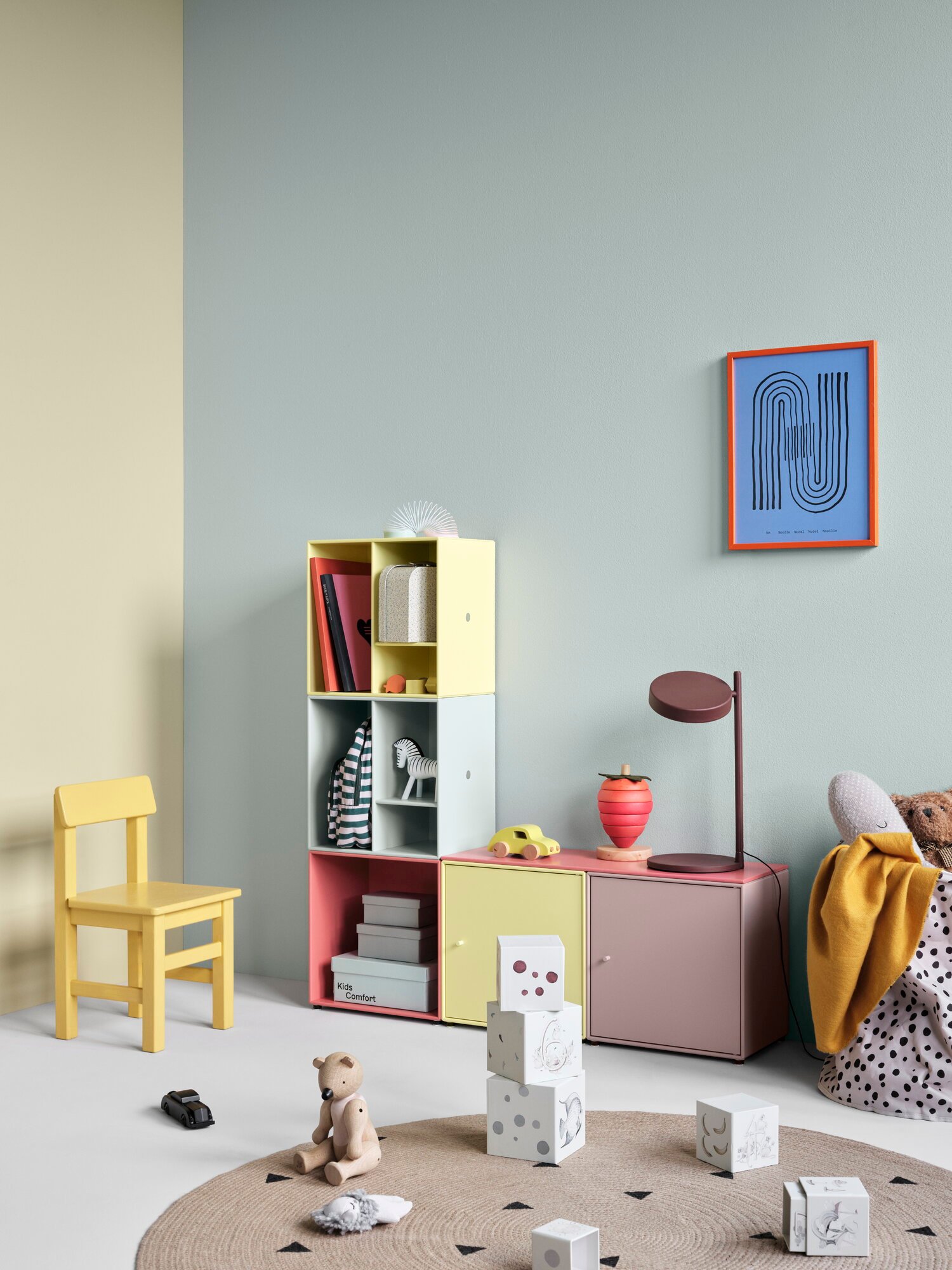 Montana Furniture Montana Mini module with door, 159 Camomile | Finnish ...