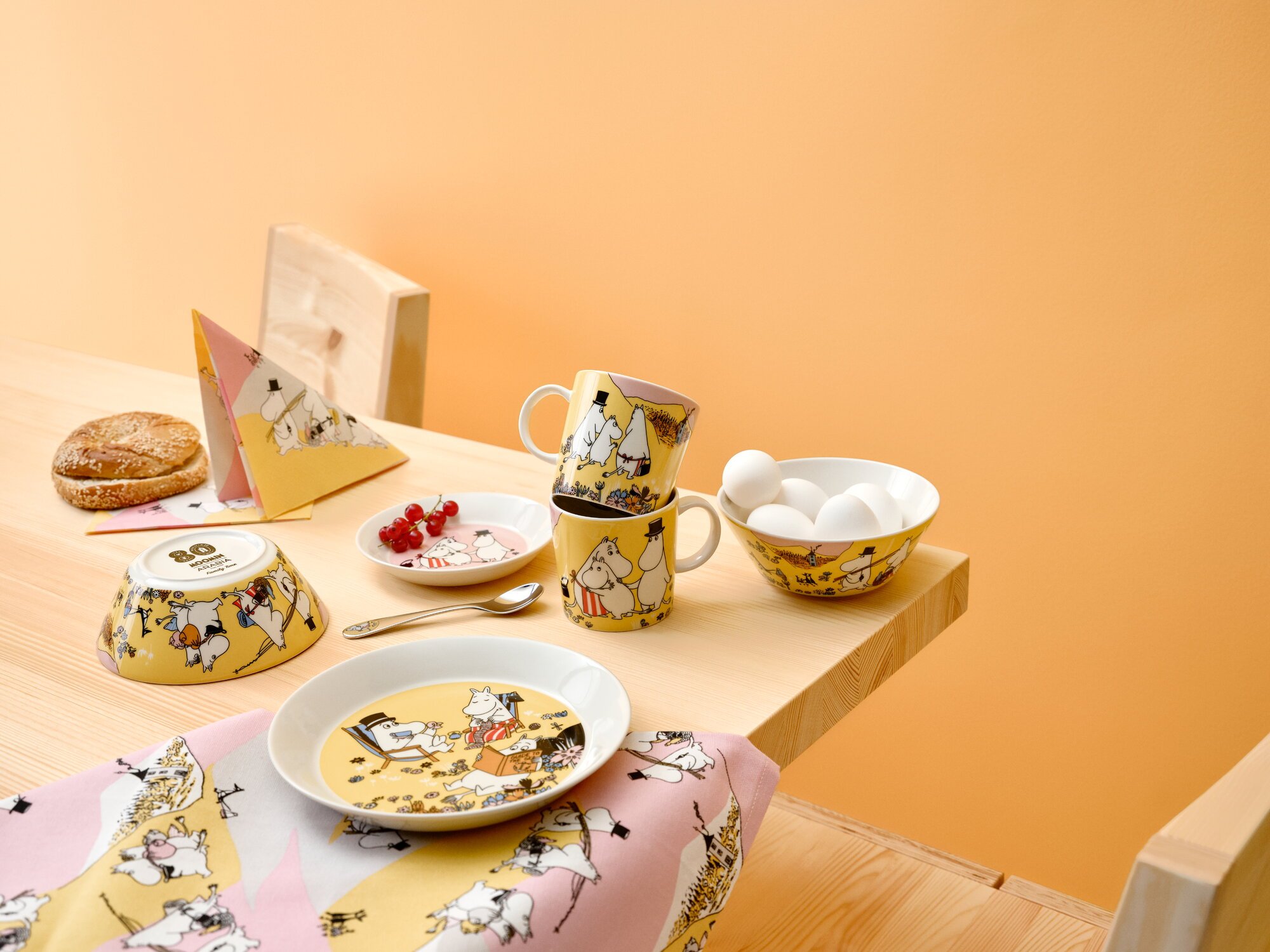 Moomin Arabia Moomin saucer, Family time | Finnish Design Shop