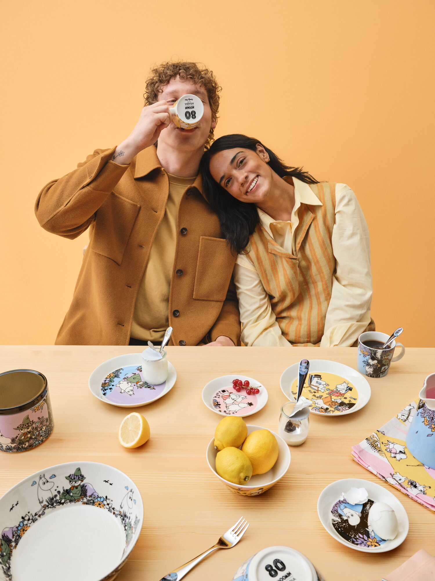 Moomin Arabia Moomin saucer, Friends forever | Finnish Design Shop