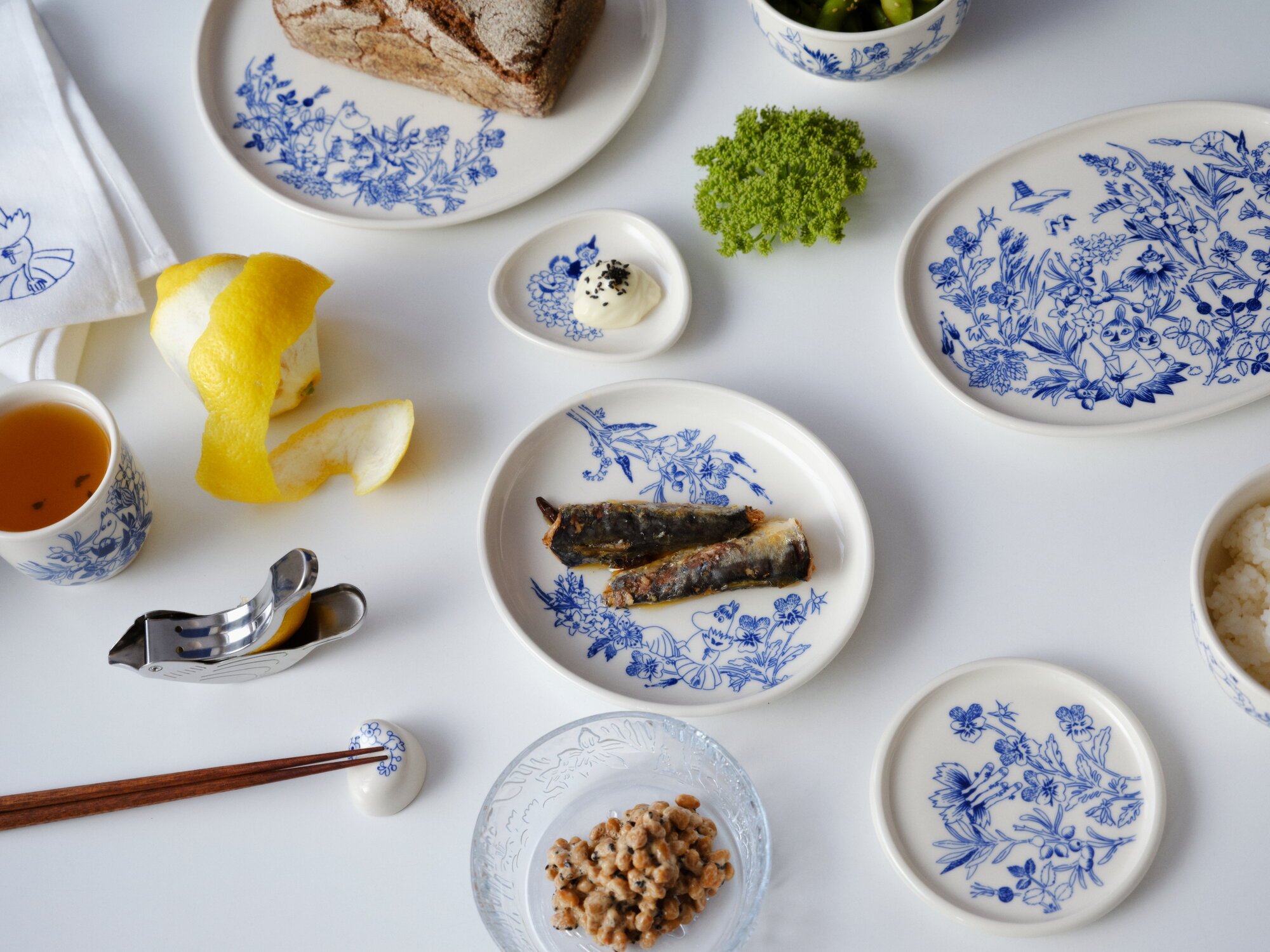 Moomin Arabia Moomin mini plate, 12 cm, Haru | Finnish Design Shop