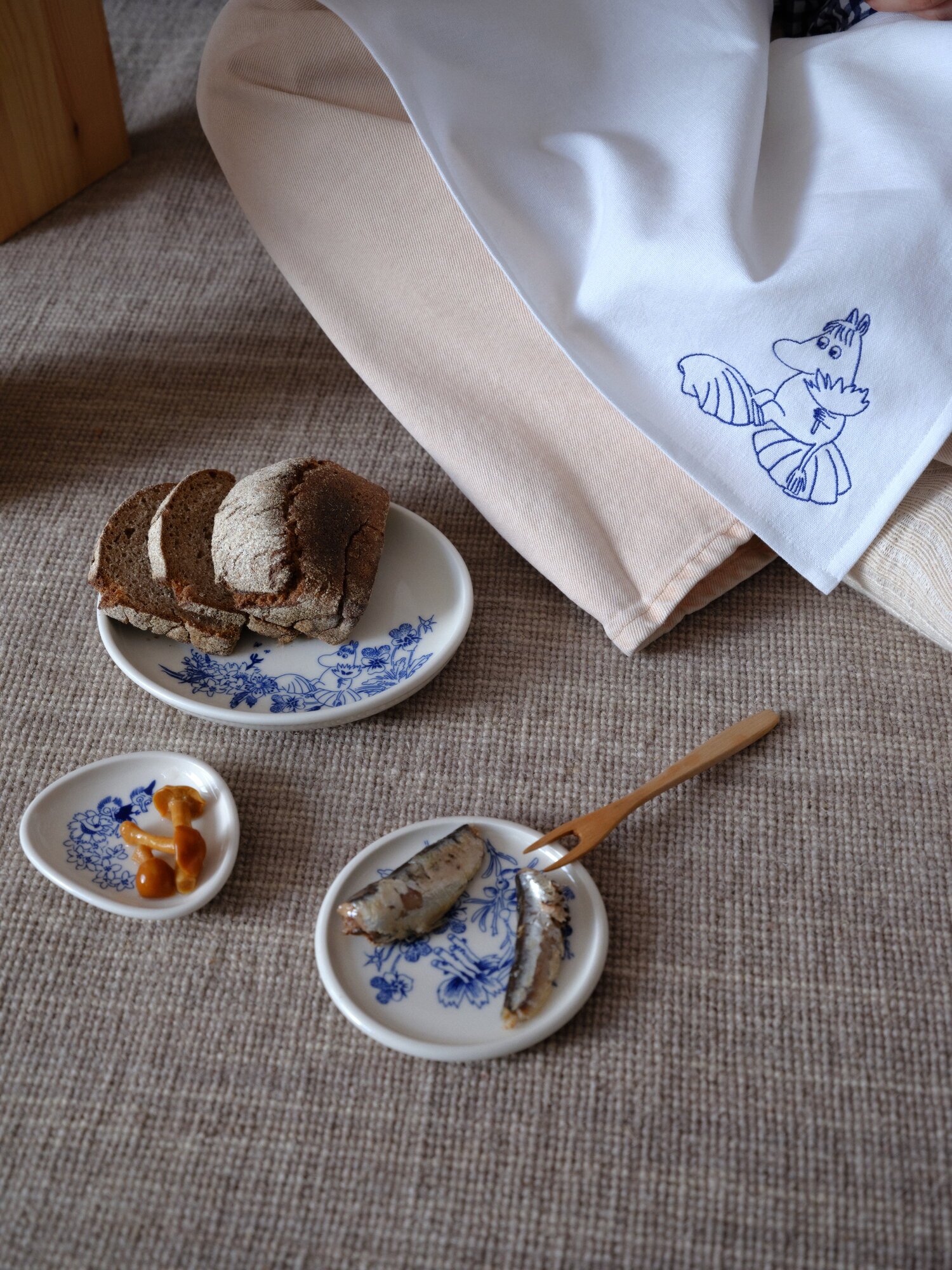 Moomin Arabia Muumi servettisetti, 2 kpl, Haru | Finnish Design Shop