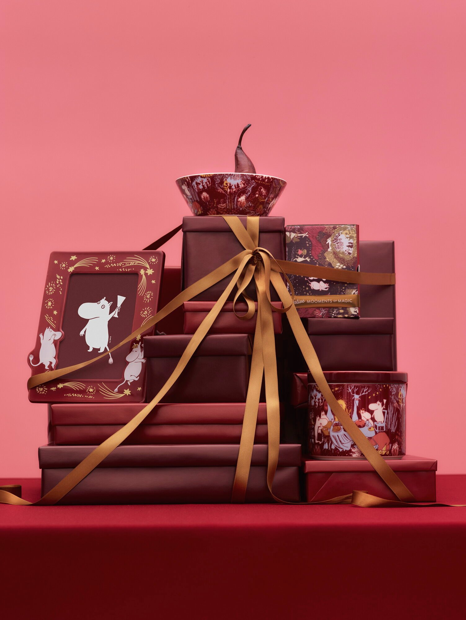 Moomin Arabia Moomin jar, 0,7 L, Festive Moments | Finnish Design Shop