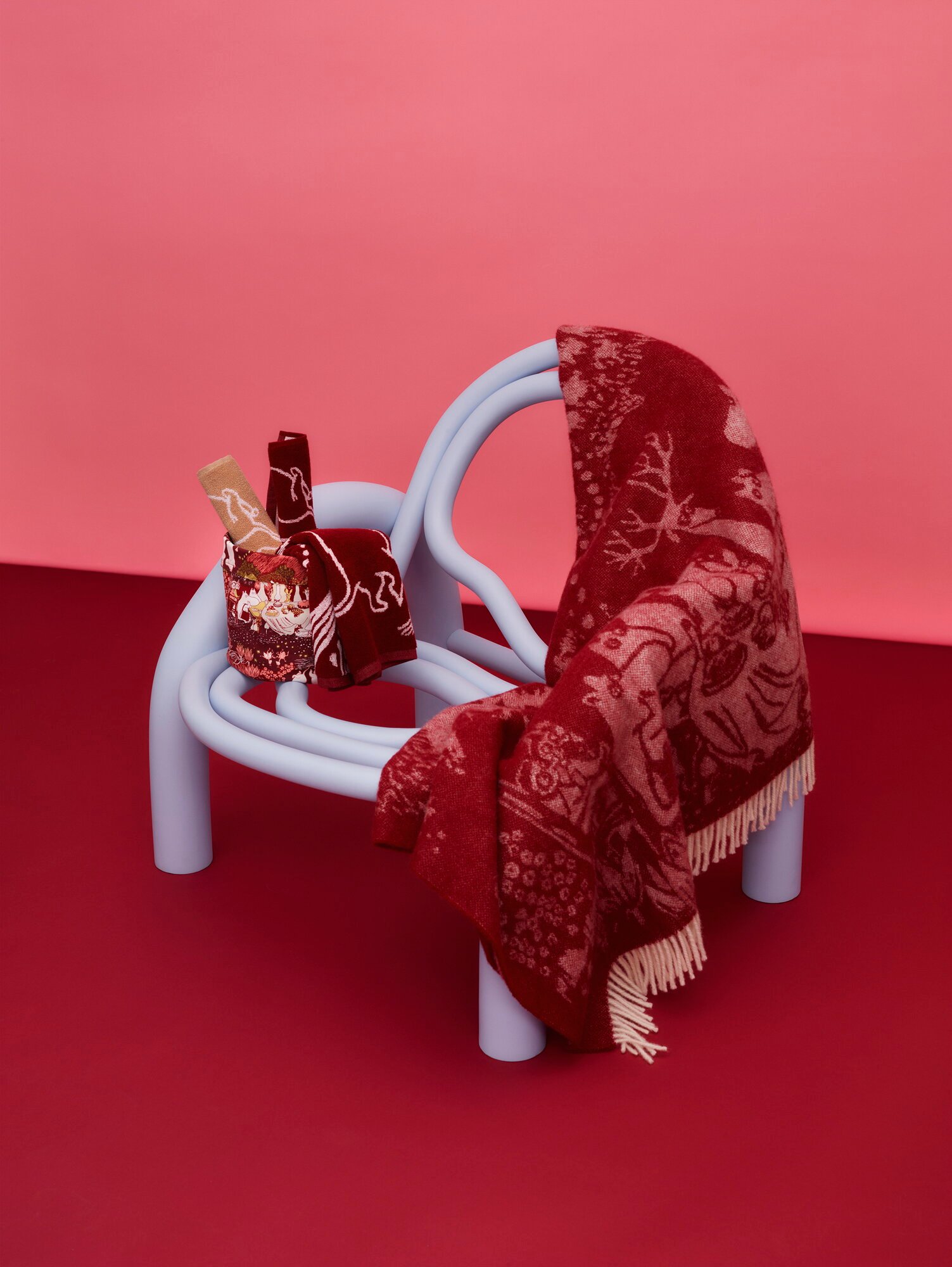 Moomin Arabia Moomin tote bag, Festive Moments | Finnish Design Shop