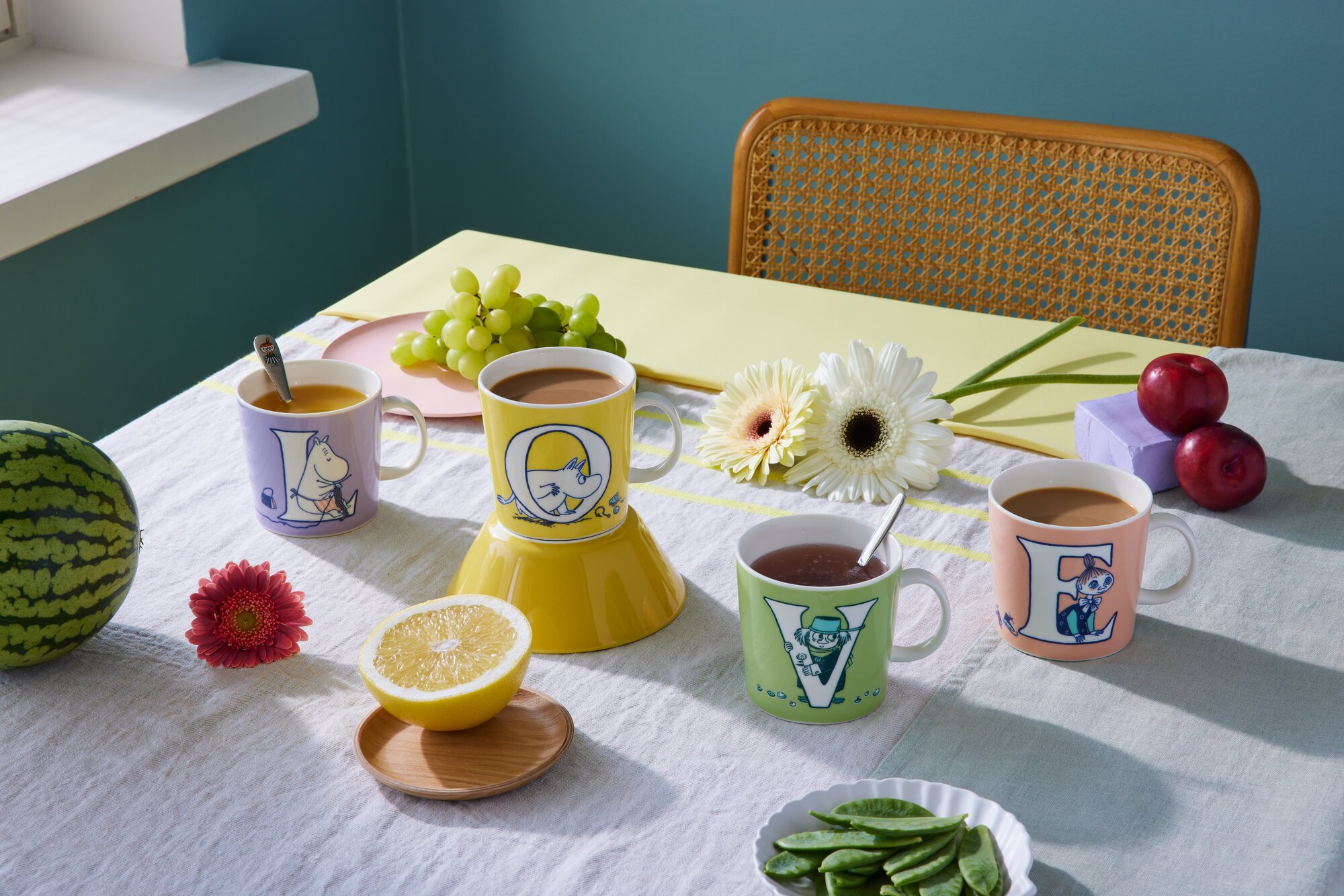 Moomin Arabia Moomin mug 0,4 L, ABC, E | Finnish Design Shop