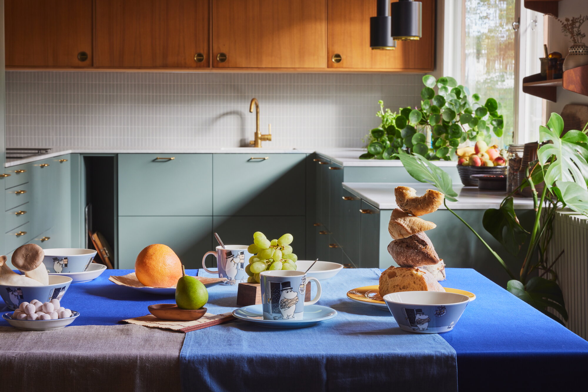 Moomin Arabia Tazza Mumin, Papà Mumin, grigia | Finnish Design Shop