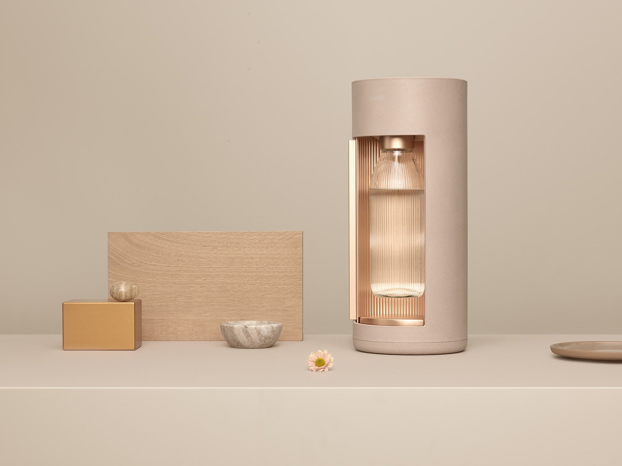 Mysoda Glassy sparkling water maker for glass bottles, latte | Finnish ...