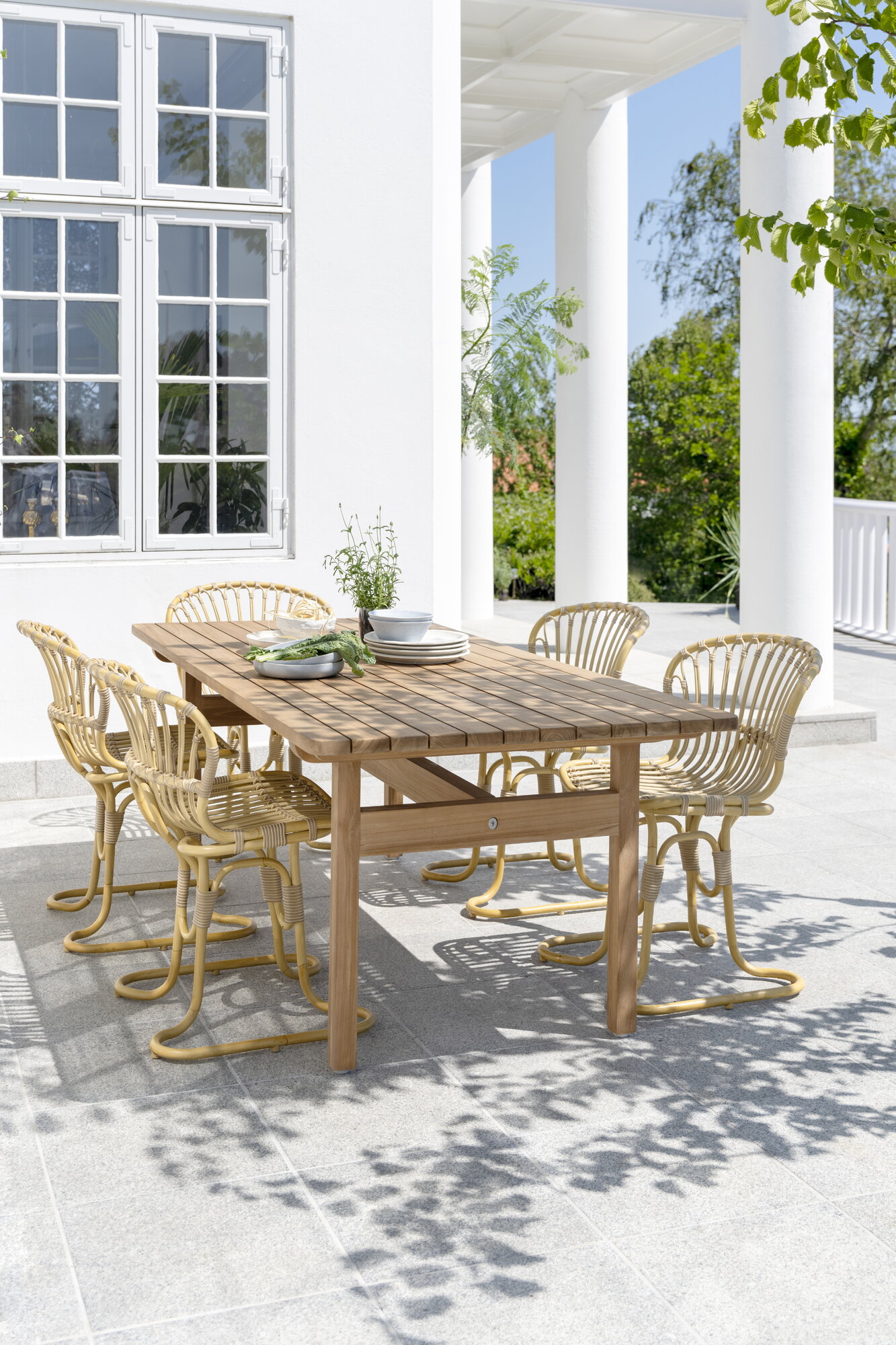 Sika-Design Rita Exterior dining chair, natural | Finnish Design Shop