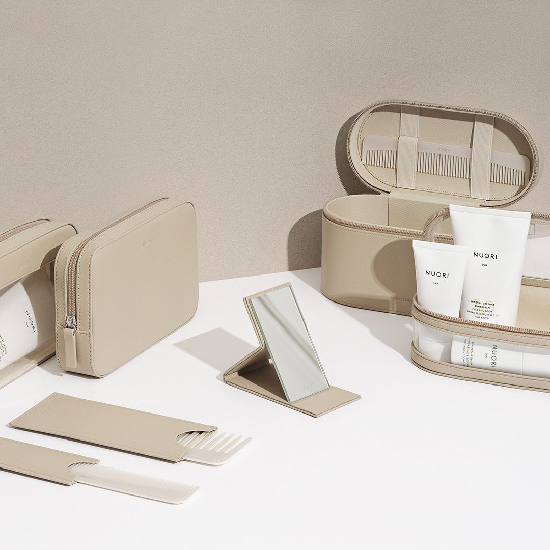 Nuori Hideaway mirror, neutral | Finnish Design Shop