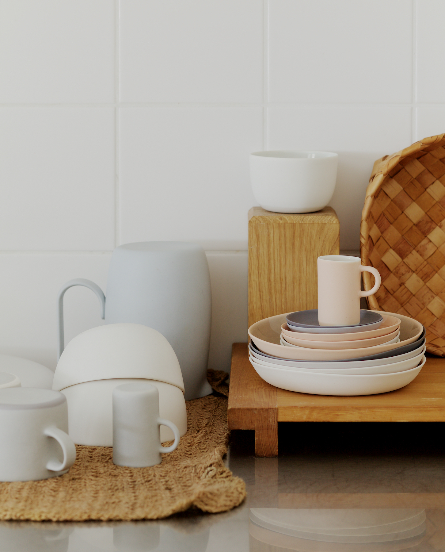 Lokal Helsinki Kahvi coffee cup, S, light pink | Finnish Design Shop