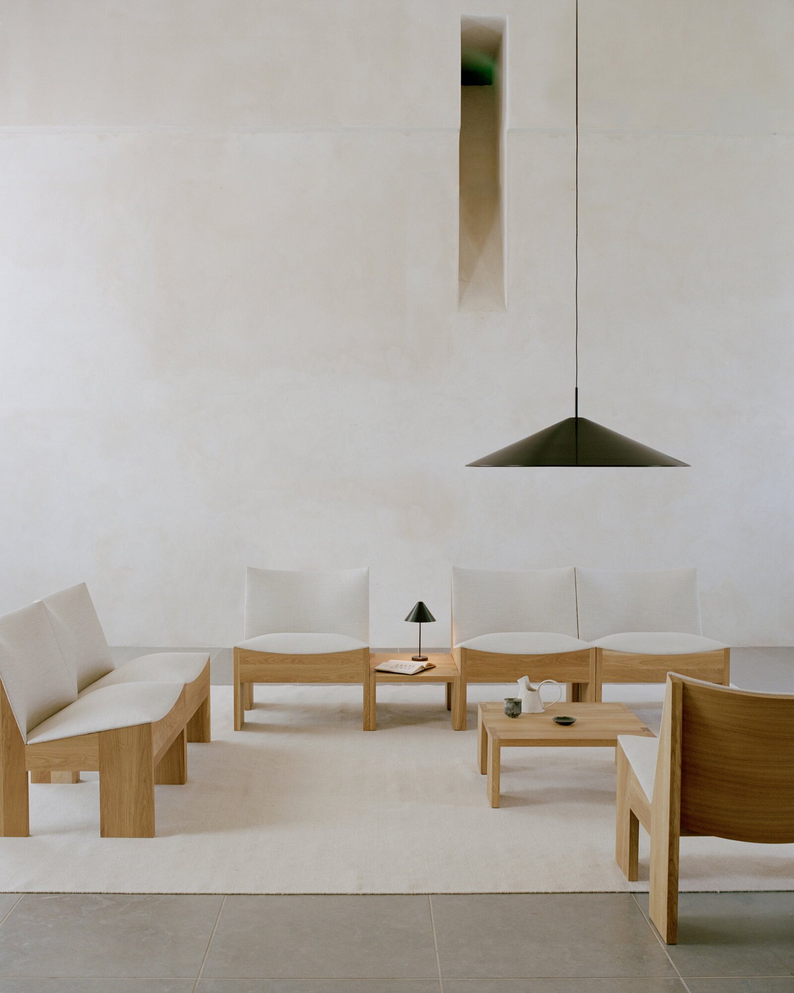 New Works Tenon side table, small, oak | Finnish Design Shop