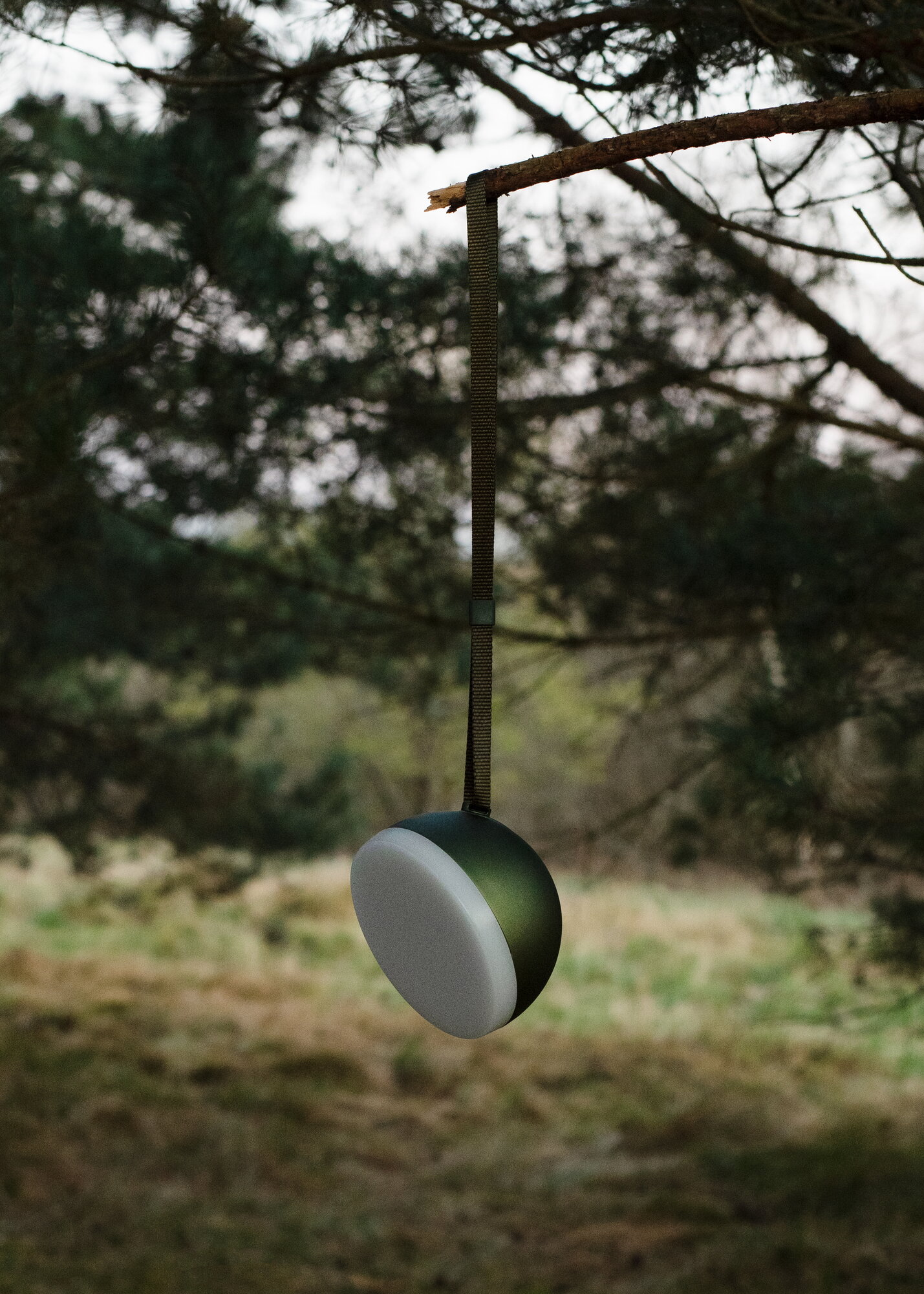 New Works Sphere portable lamp, green | Finnish Design Shop