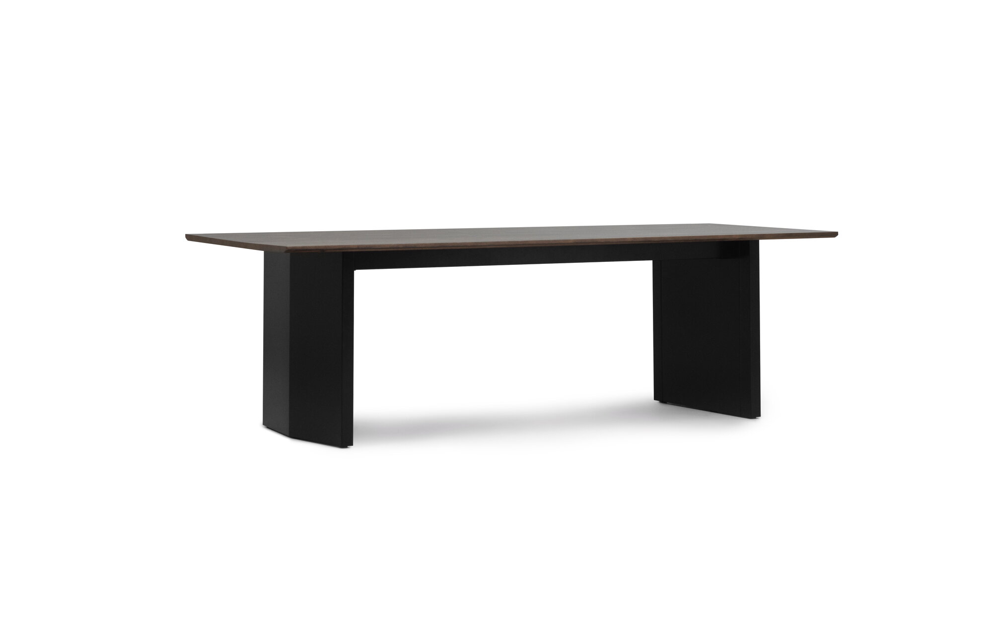 Normann Copenhagen Panel table, 90 x 250 cm, black - dark brown ...