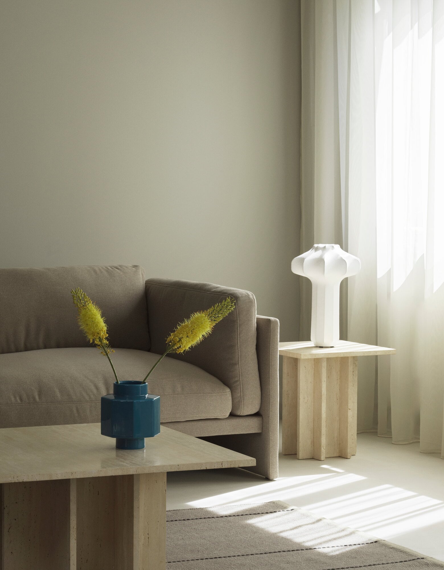 Normann Copenhagen Deko Object H5 Hexagon, petrol blue | Finnish Design ...