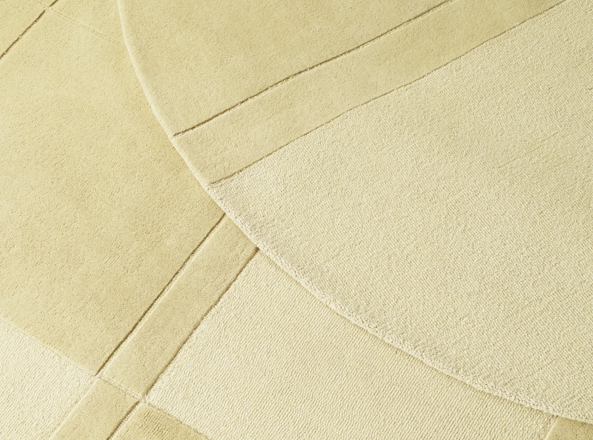 Normann Copenhagen Level rug, light yellow | Finnish Design Shop