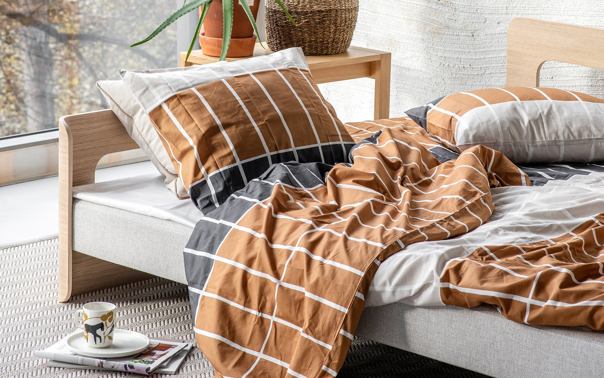 Tapio Anttila Collection ON2 Wood sofa bed, soap waxed oak - natural ...