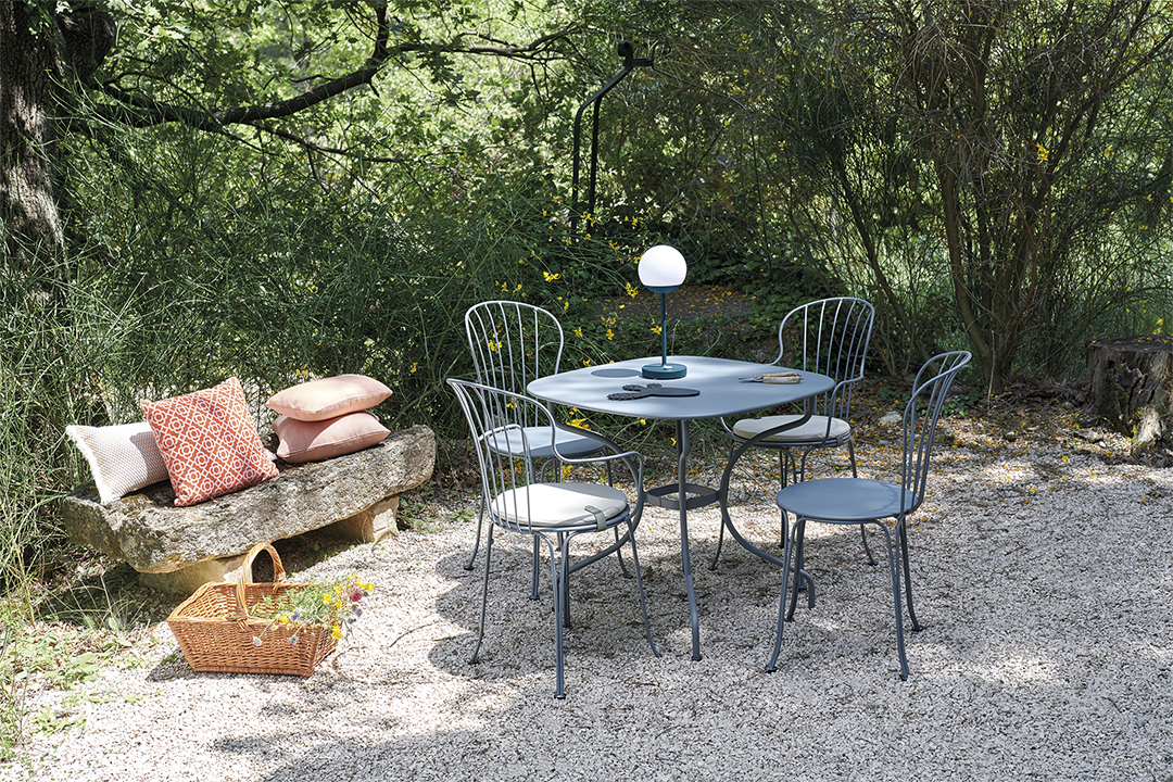 Fermob Opéra+ armchair, cotton white | Finnish Design Shop