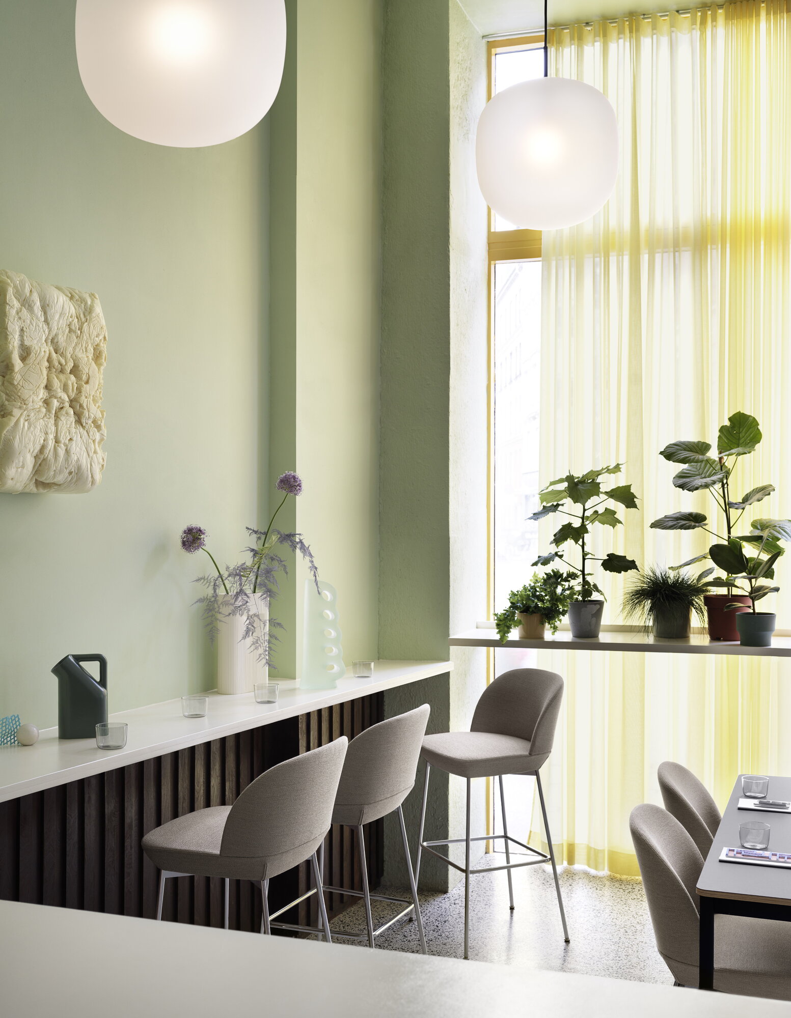 Muuto Rime pendant 37 cm, black | Finnish Design Shop