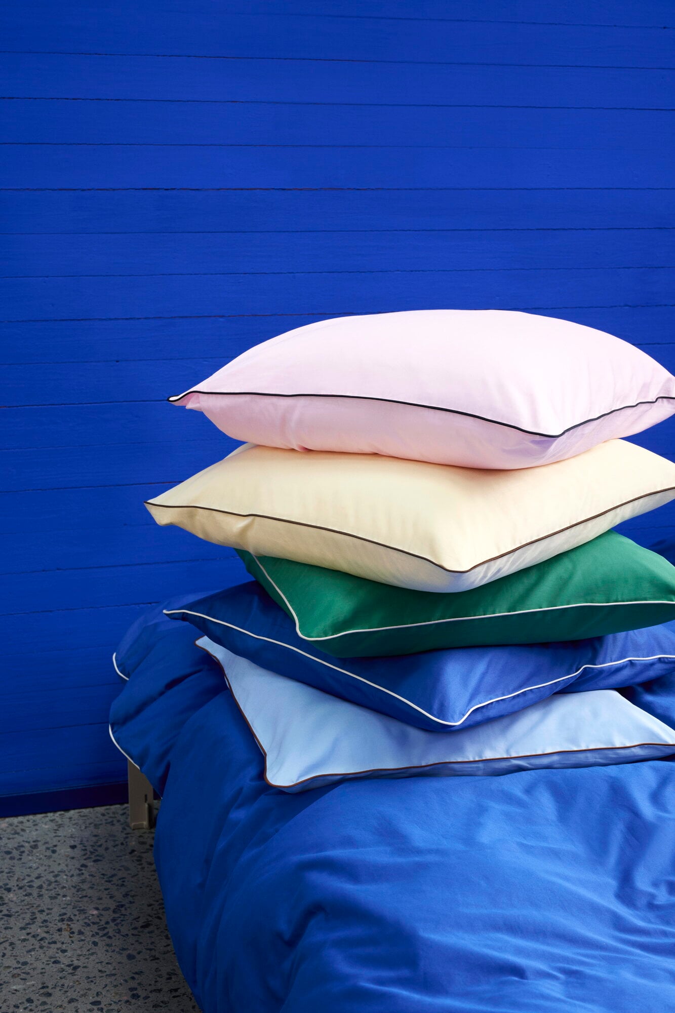 HAY Outline duvet cover, vivid blue | Finnish Design Shop