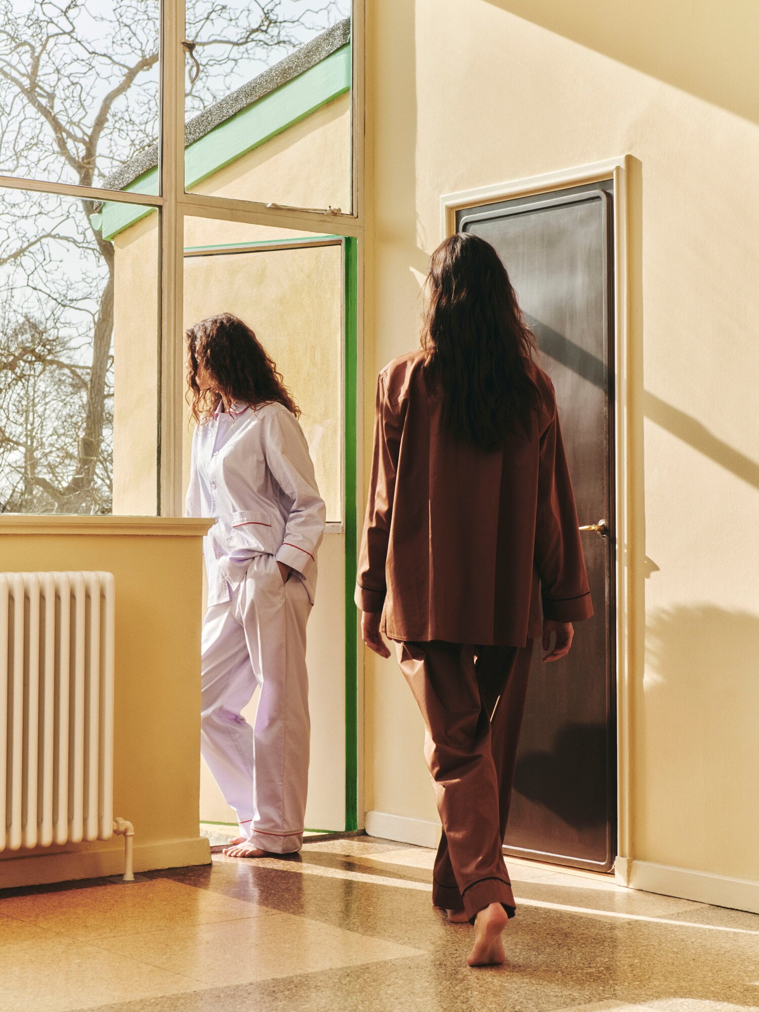 HAY Outline pyjamapaita, pitkähihainen, lavender | Finnish Design Shop