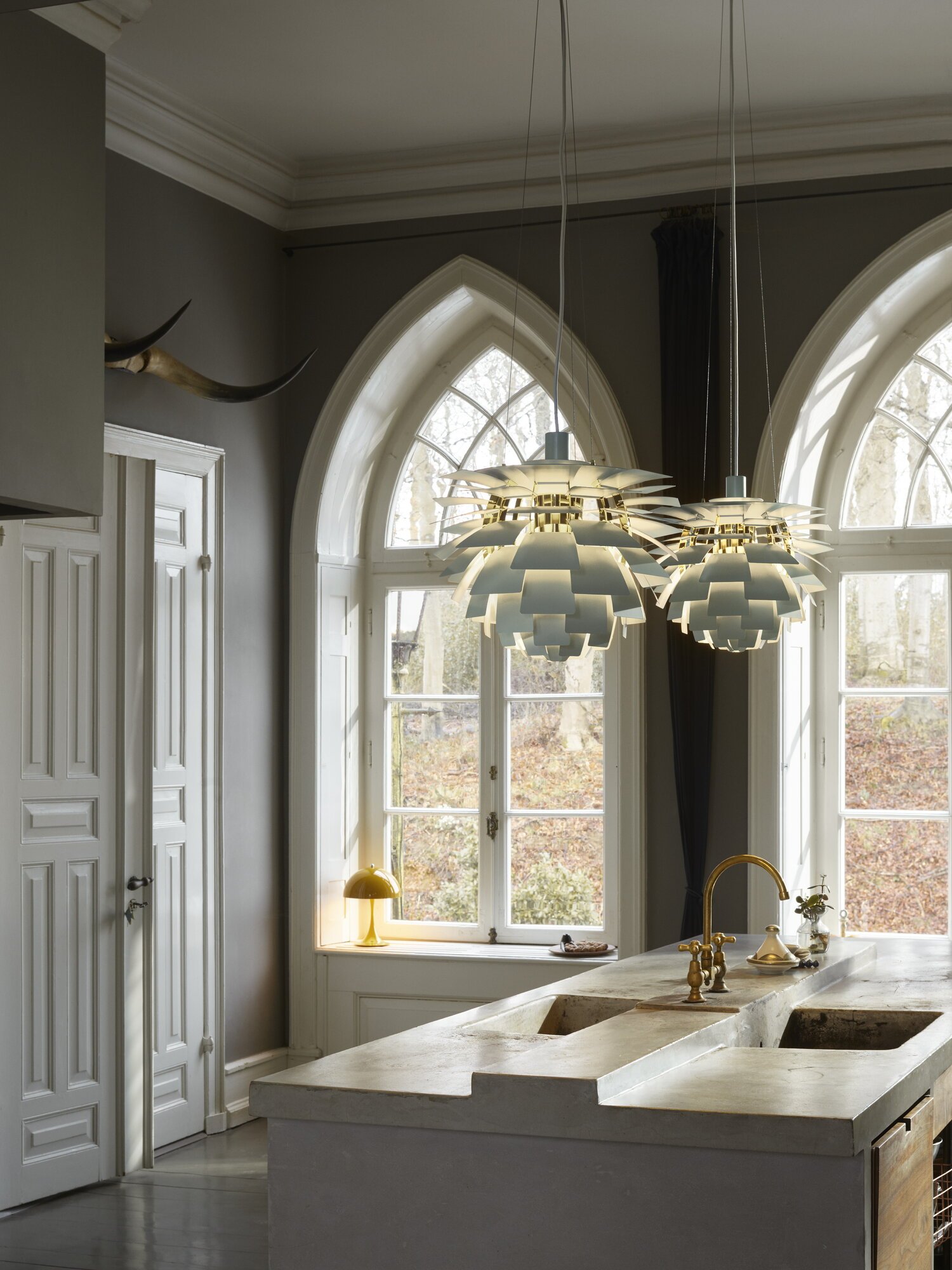 Louis Poulsen PH Artichoke, 480 mm, dusty green - messinki | Finnish Design Shop