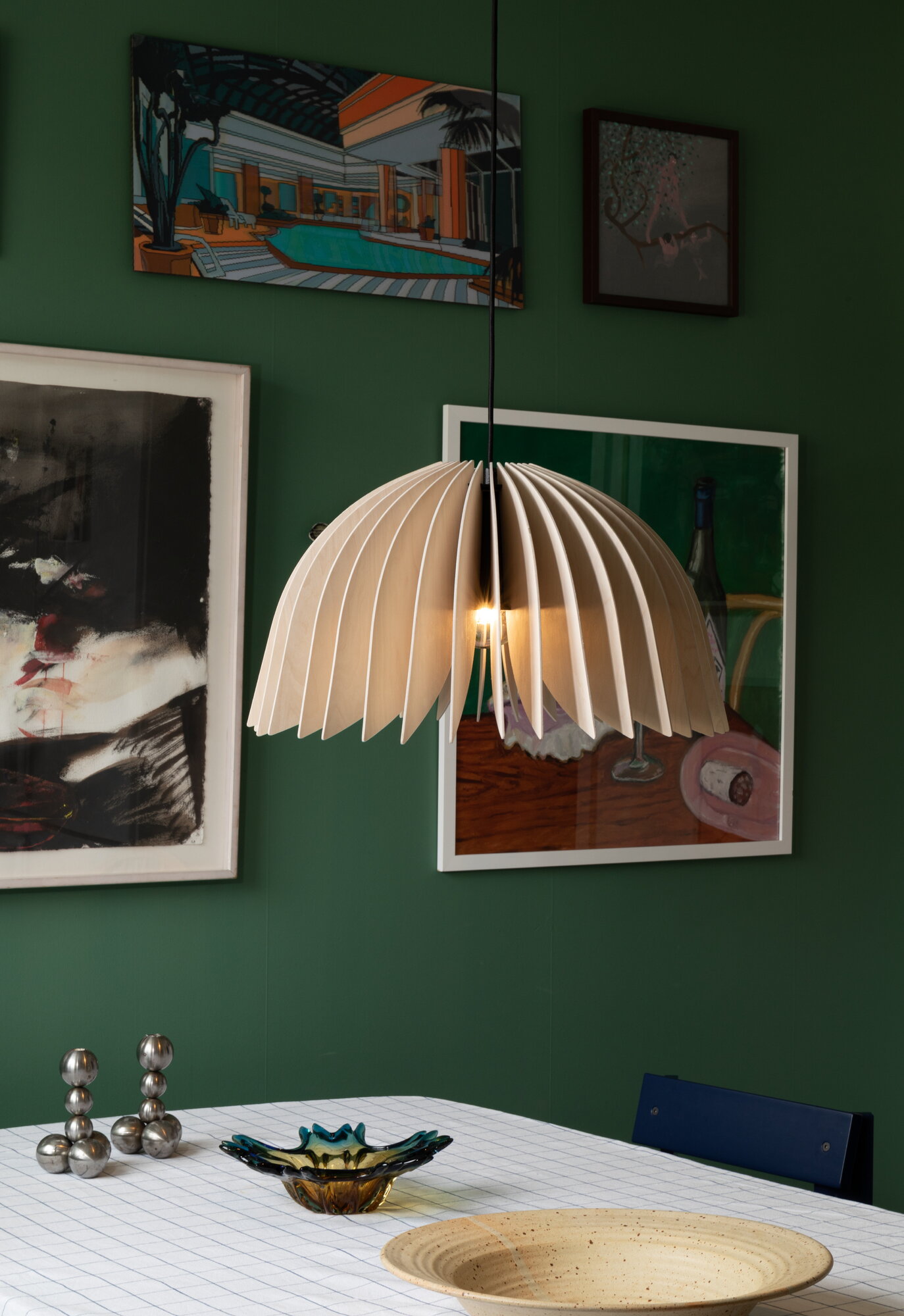 Pilke Lights Verna 50 pendant, birch | Finnish Design Shop