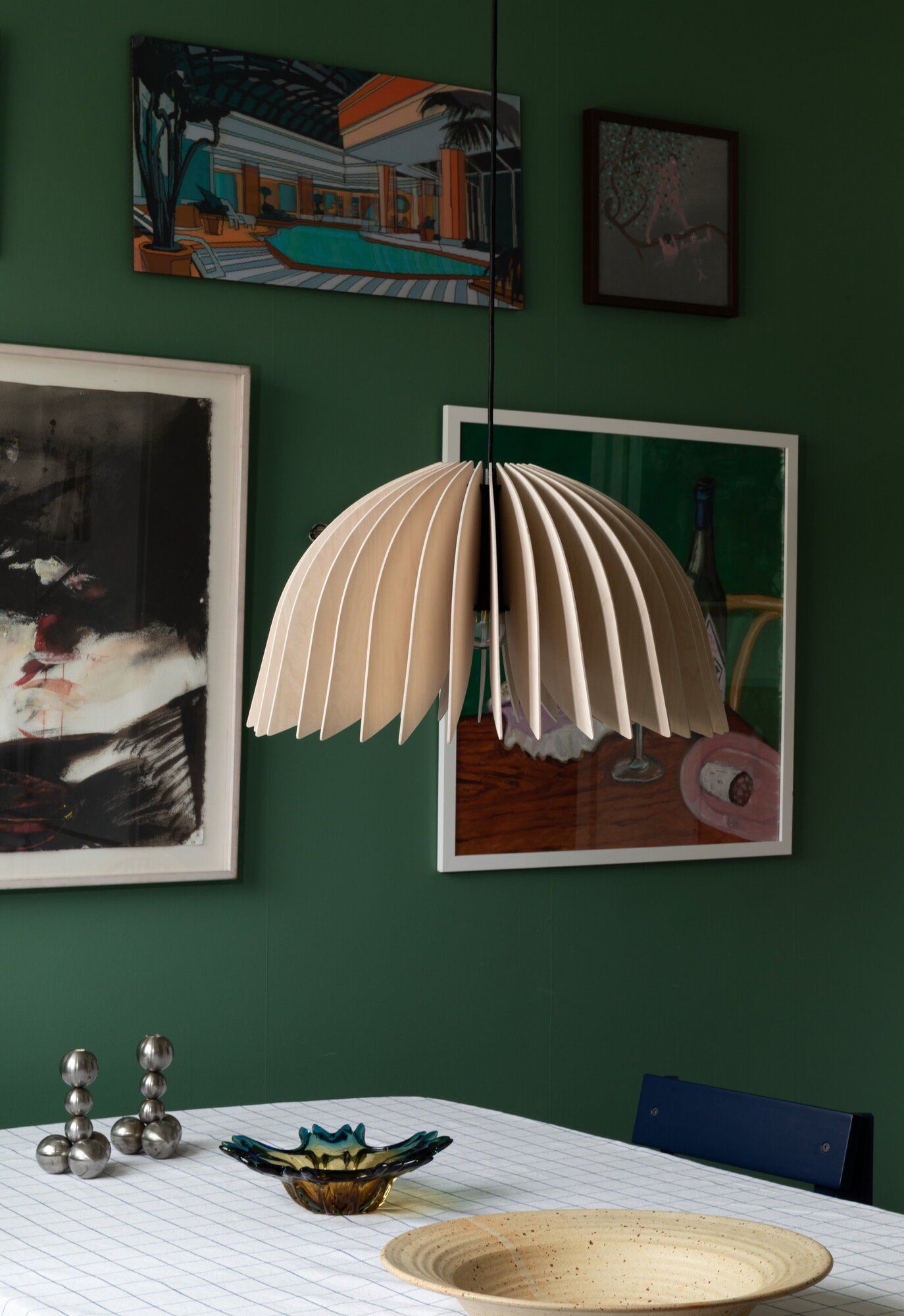 Pilke Lights Verna 50 pendant, birch | Finnish Design Shop