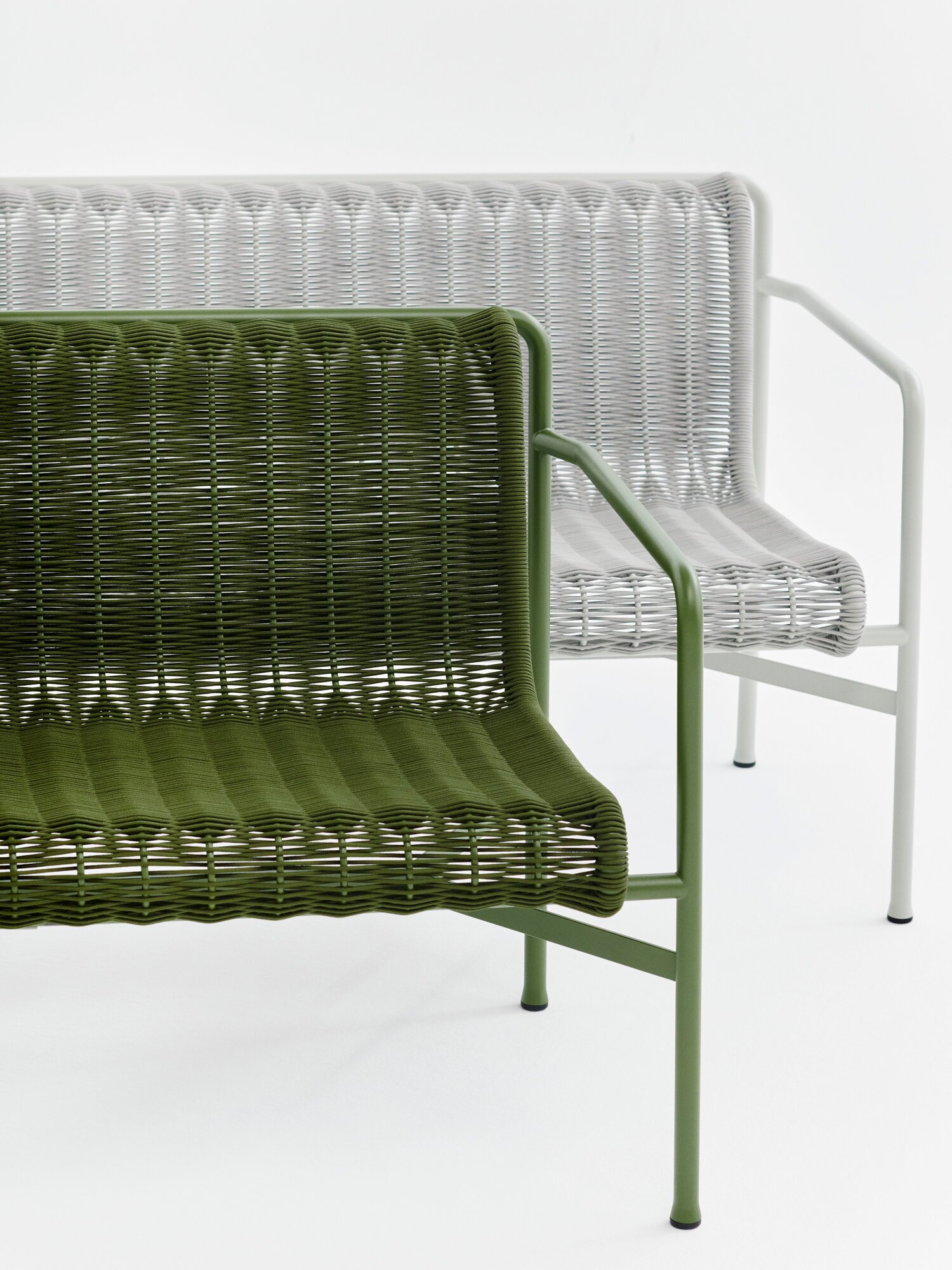 HAY Palissade Cord sohva, oliivi | Finnish Design Shop