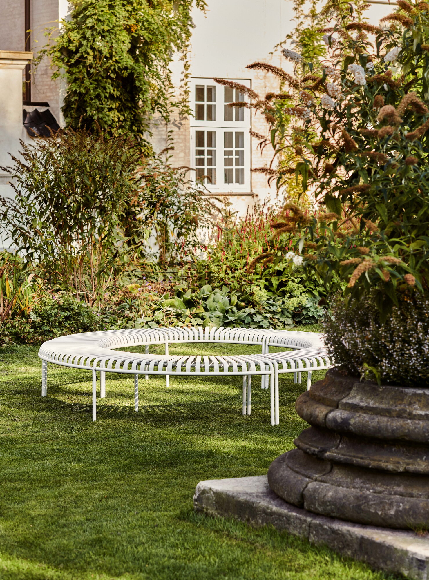 HAY Palissade Park bench, olive | Finnish Design Shop