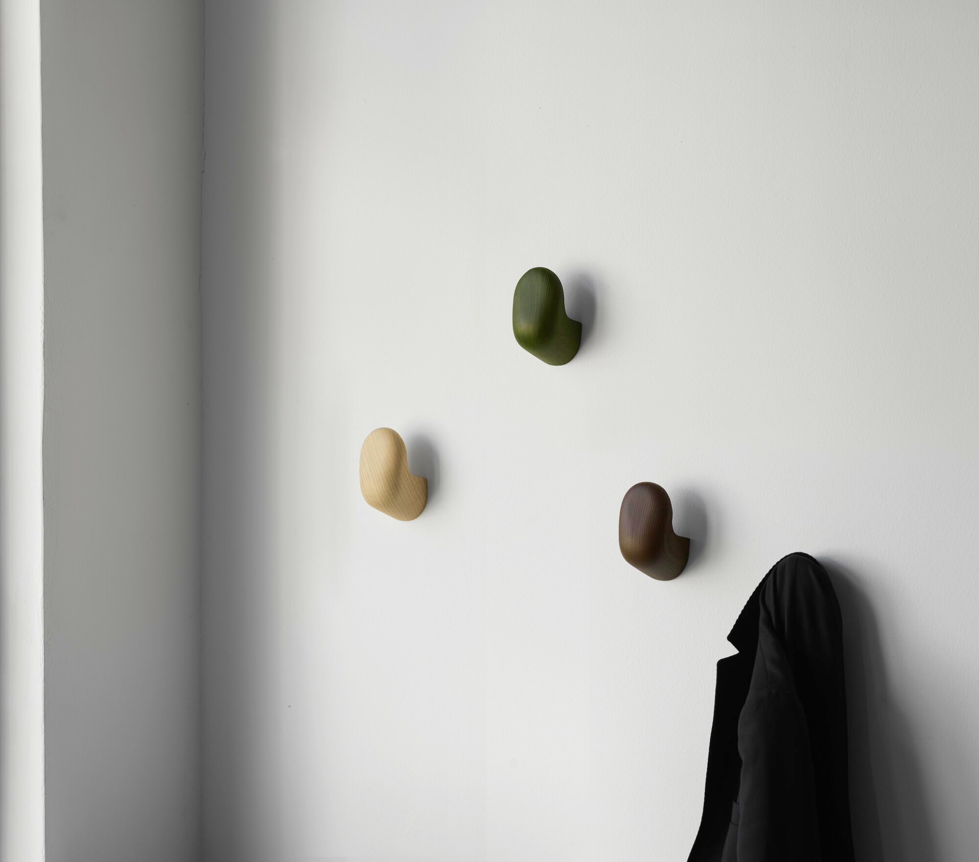 Mattiazzi Palmo hook, green | Finnish Design Shop