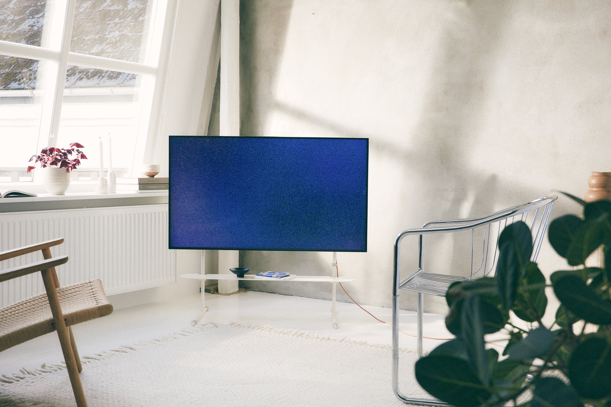 Pedestal Pipe shelf, pearl | Finnish Design Shop