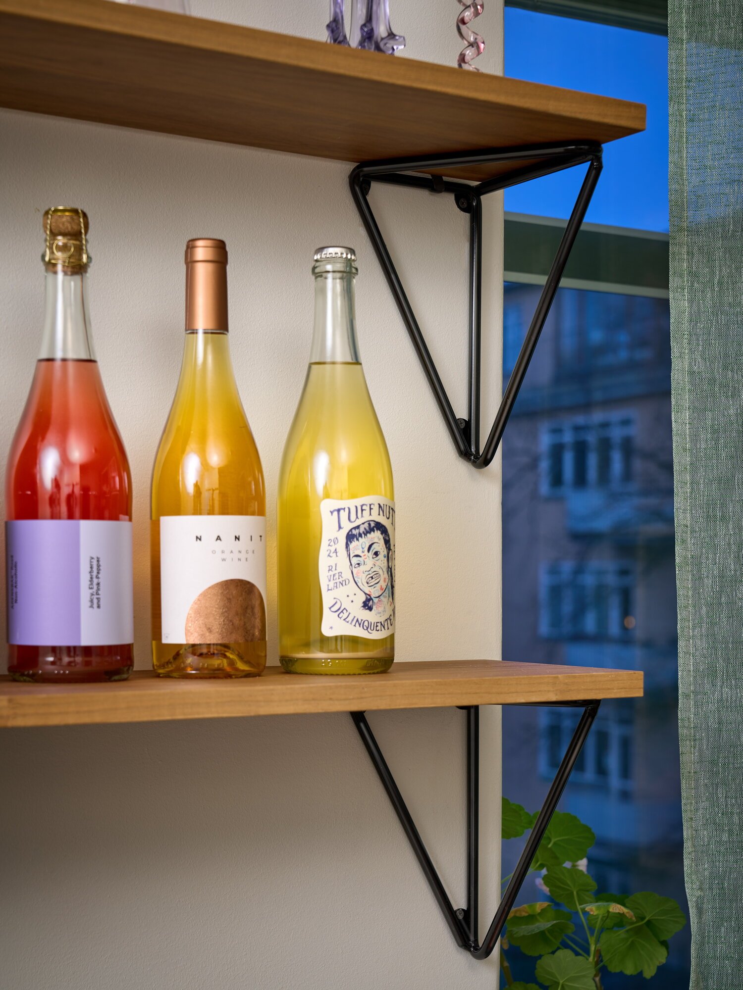 Maze Supporti Pythagoras XL, 2 pz, nero | Finnish Design Shop