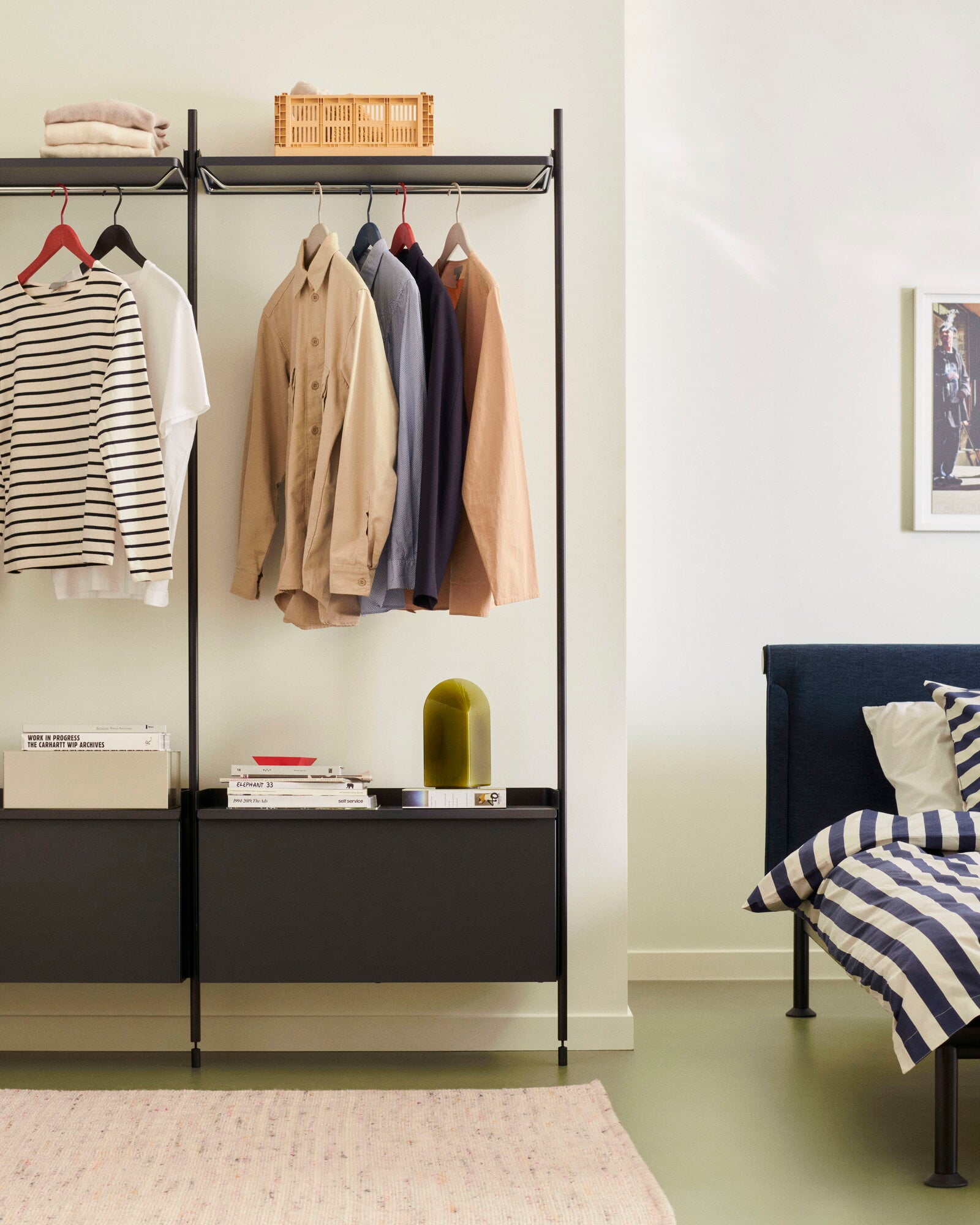 HAY Pier System 1002 naulakko, PS musta | Finnish Design Shop