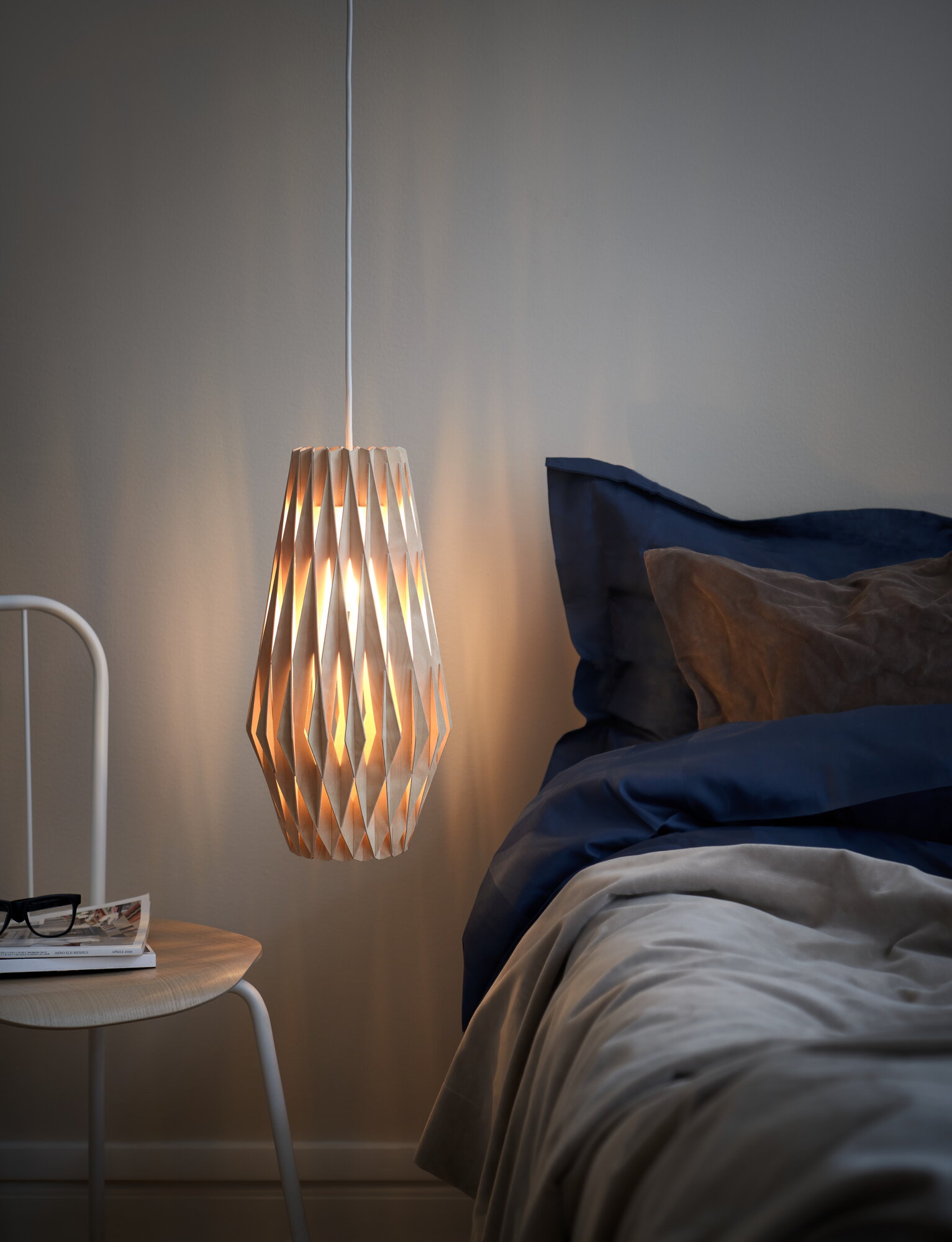 Pilke Lights Pilke Signature 20/42 pendant, birch | Finnish Design Shop
