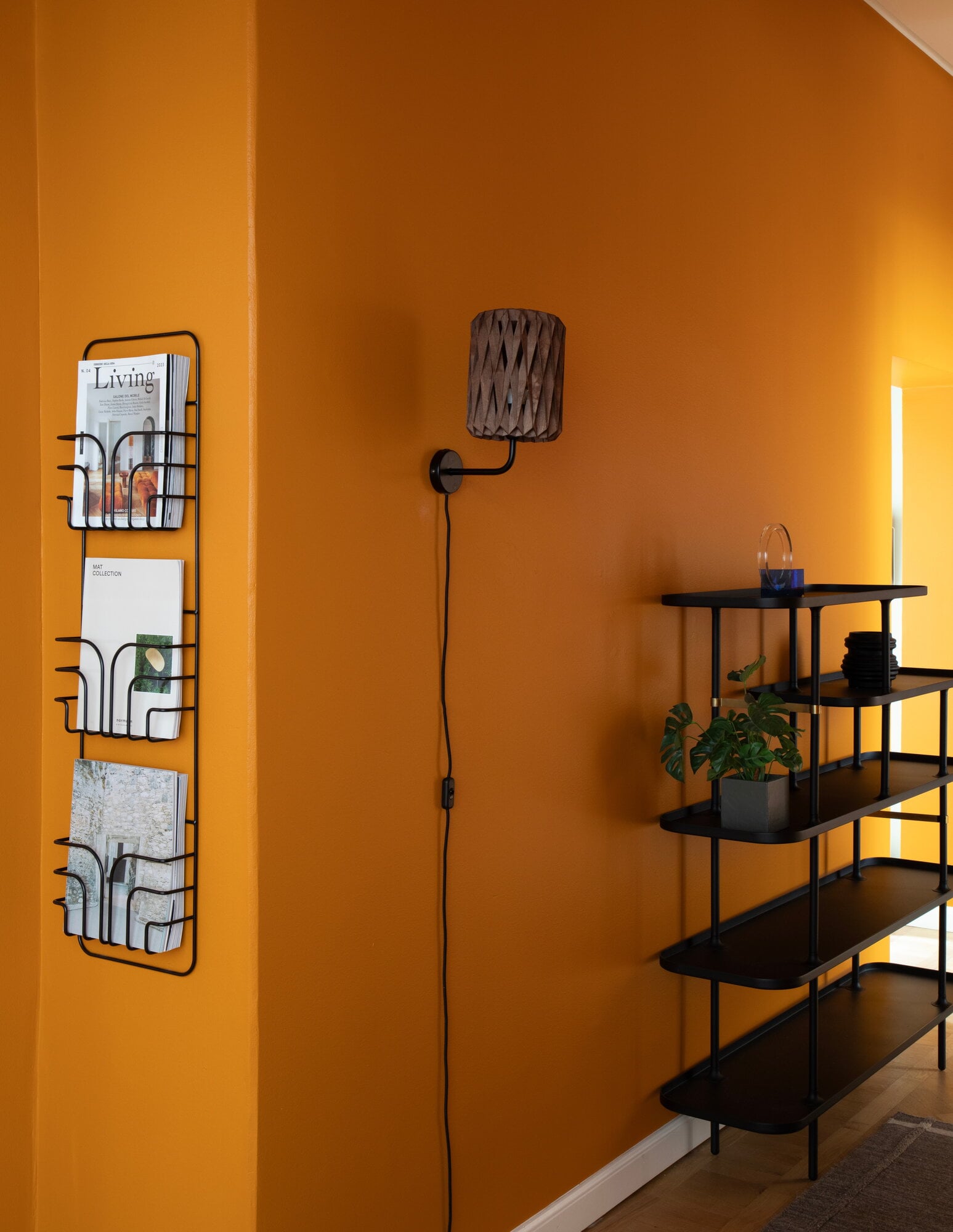 Pilke Lights Pilke Signature 18 applique murale à bras, marron ...