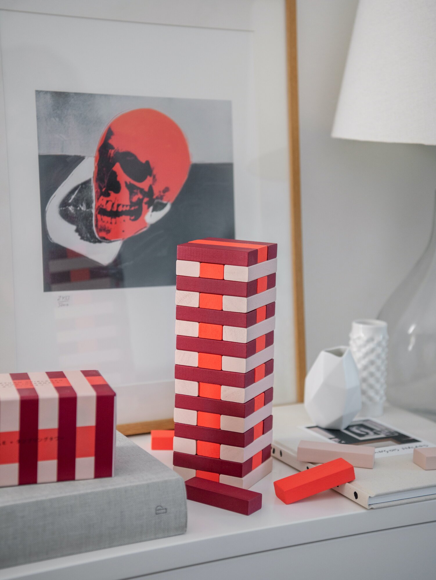 Printworks Play - Tumbling Tower, red | Finnish Design Shop