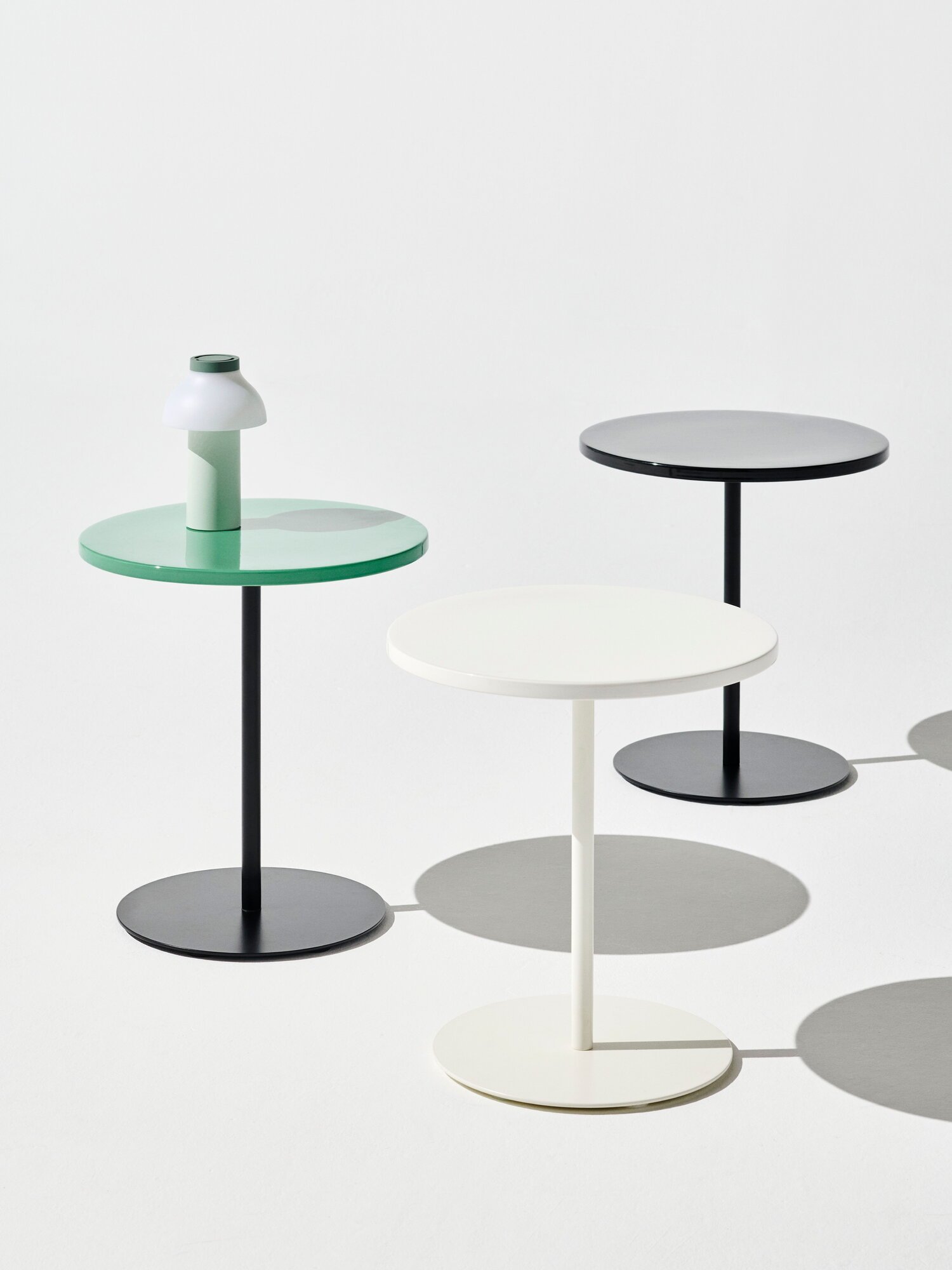 HAY Pyro coffee table, soft jade - black | Finnish Design Shop