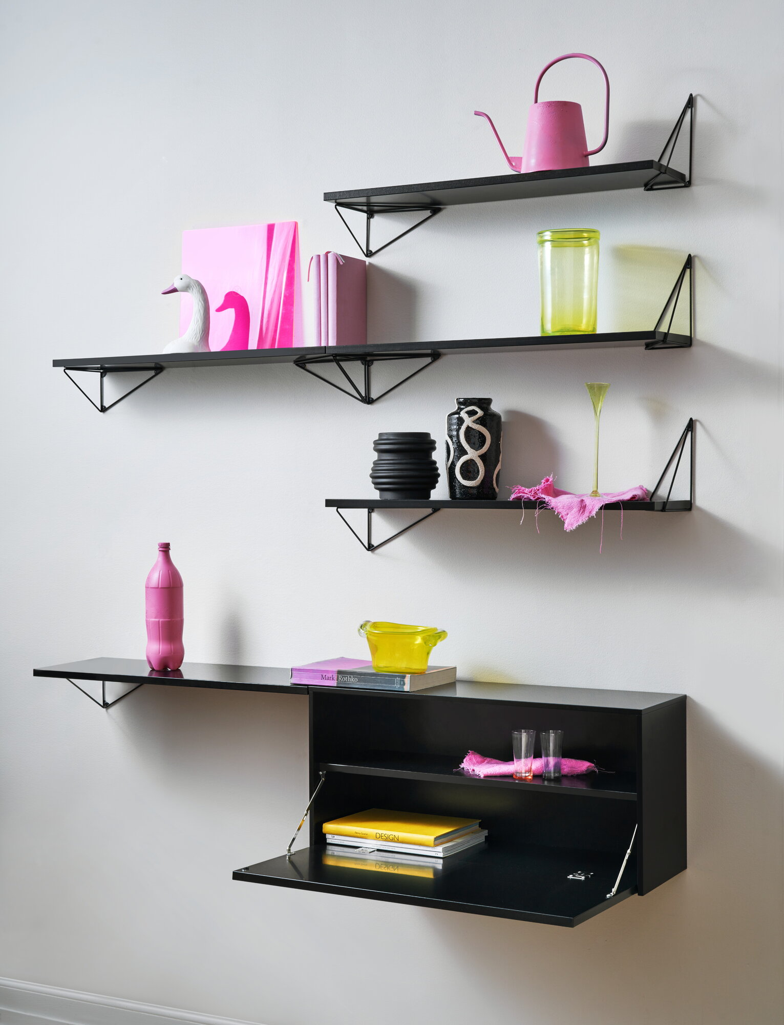 Maze Pythagoras kaappi, musta | Finnish Design Shop