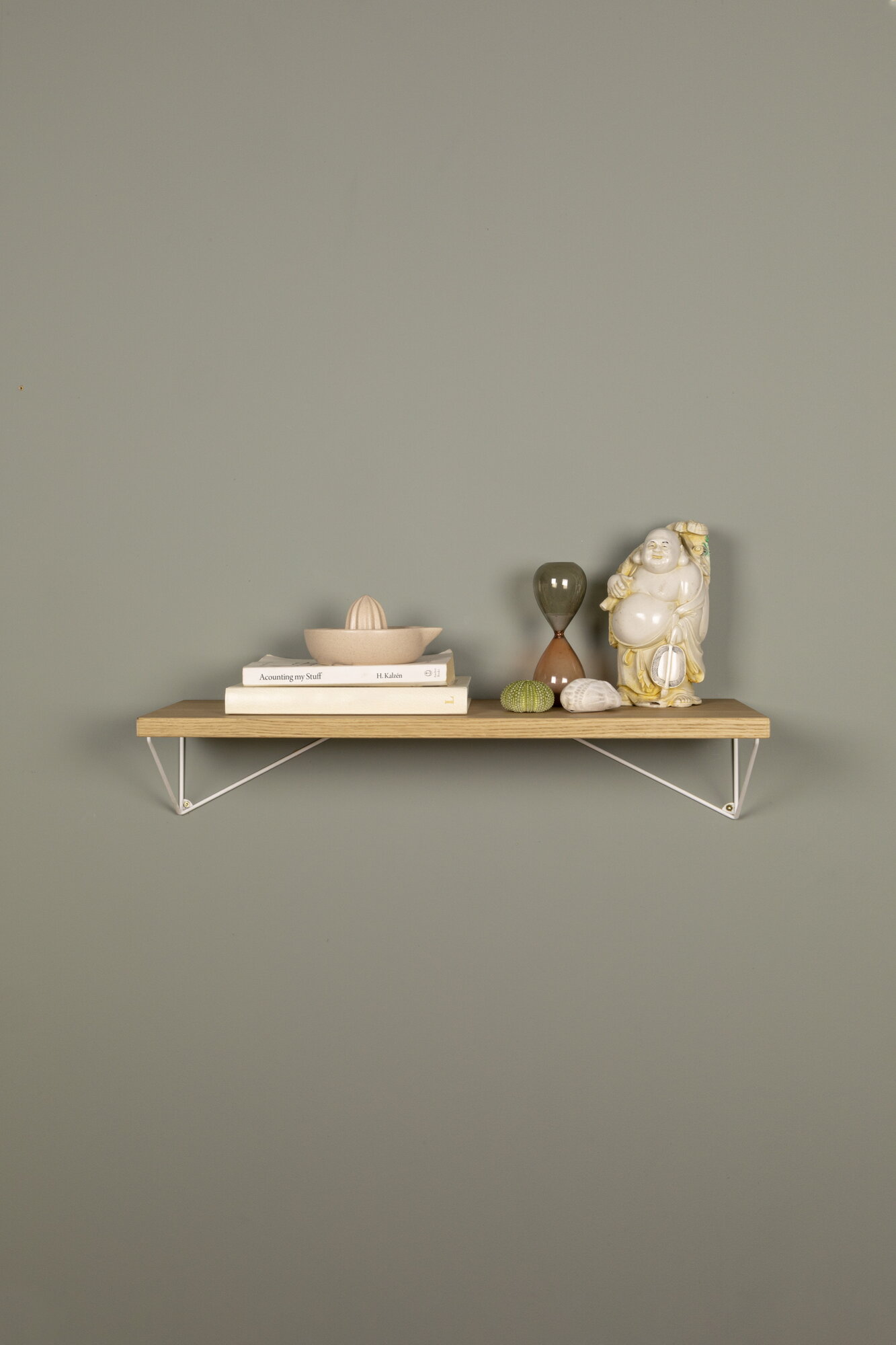 Maze Pythagoras shelf, 60 x 20 cm, oak | Finnish Design Shop