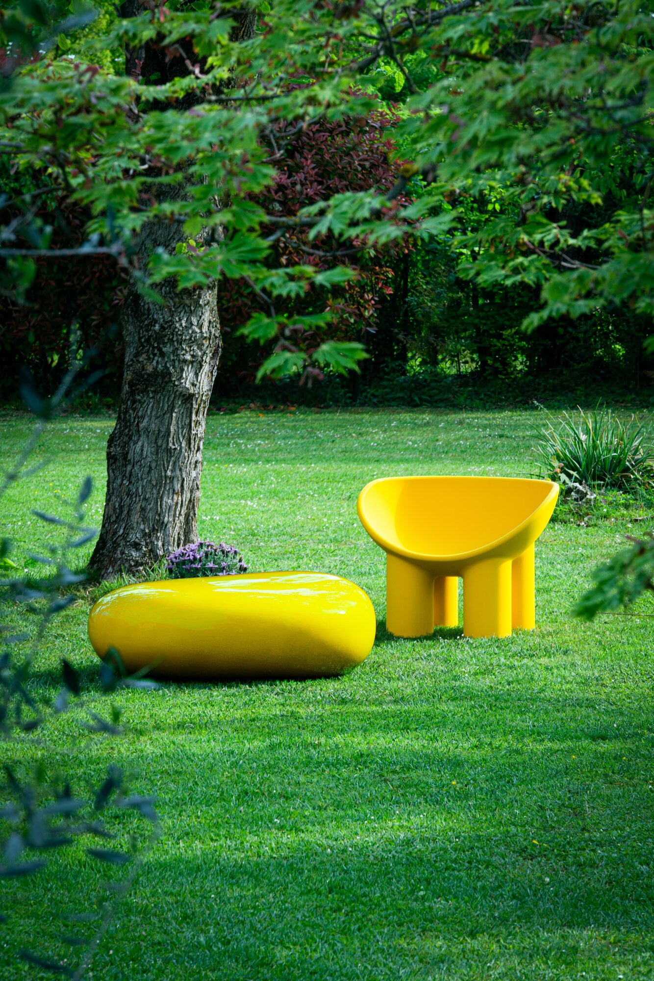 Driade Roly Poly armchair, red brick | Finnish Design Shop