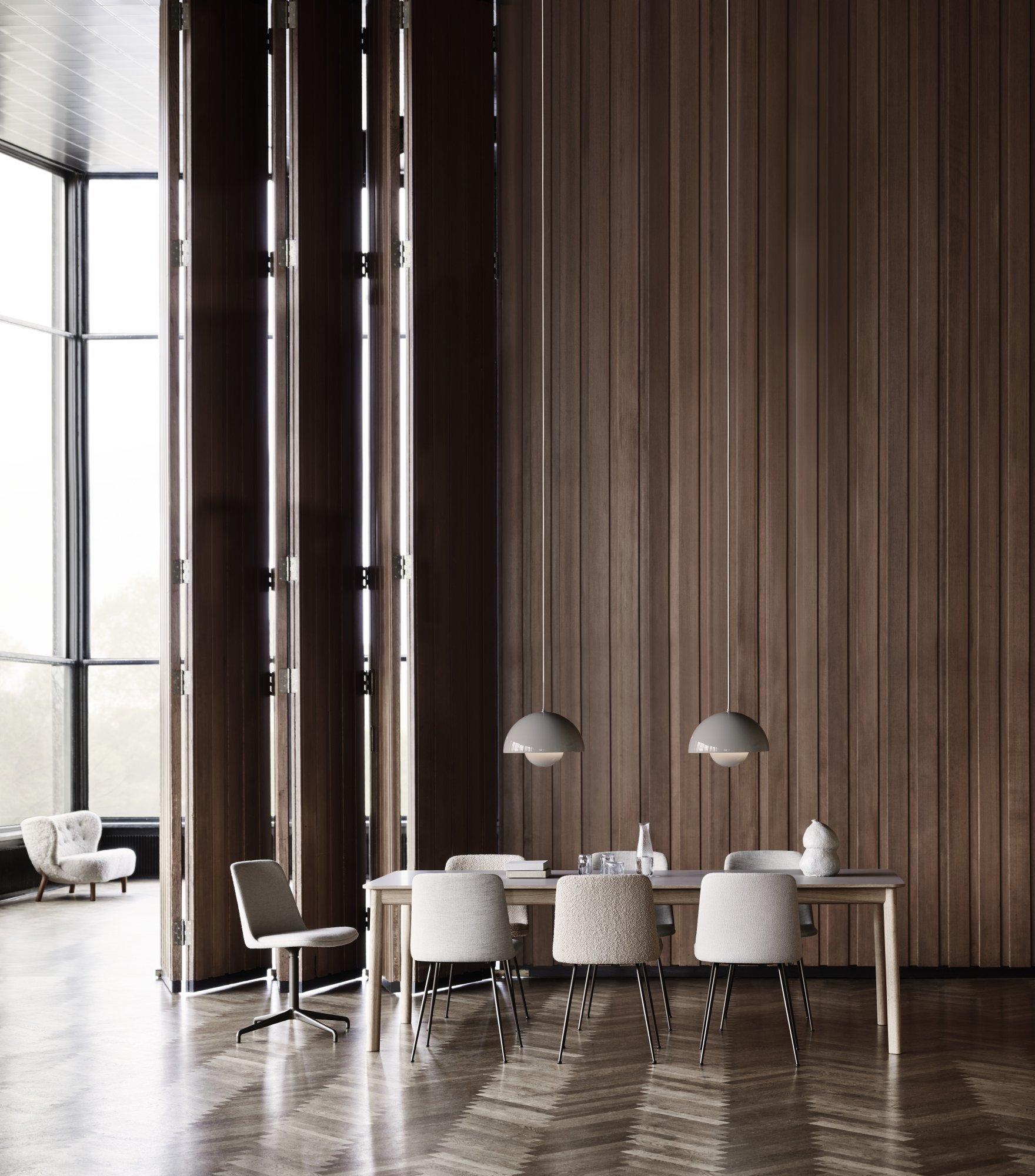 &Tradition Flowerpot VP7 Pendelleuchte, graubeige | Finnish Design Shop