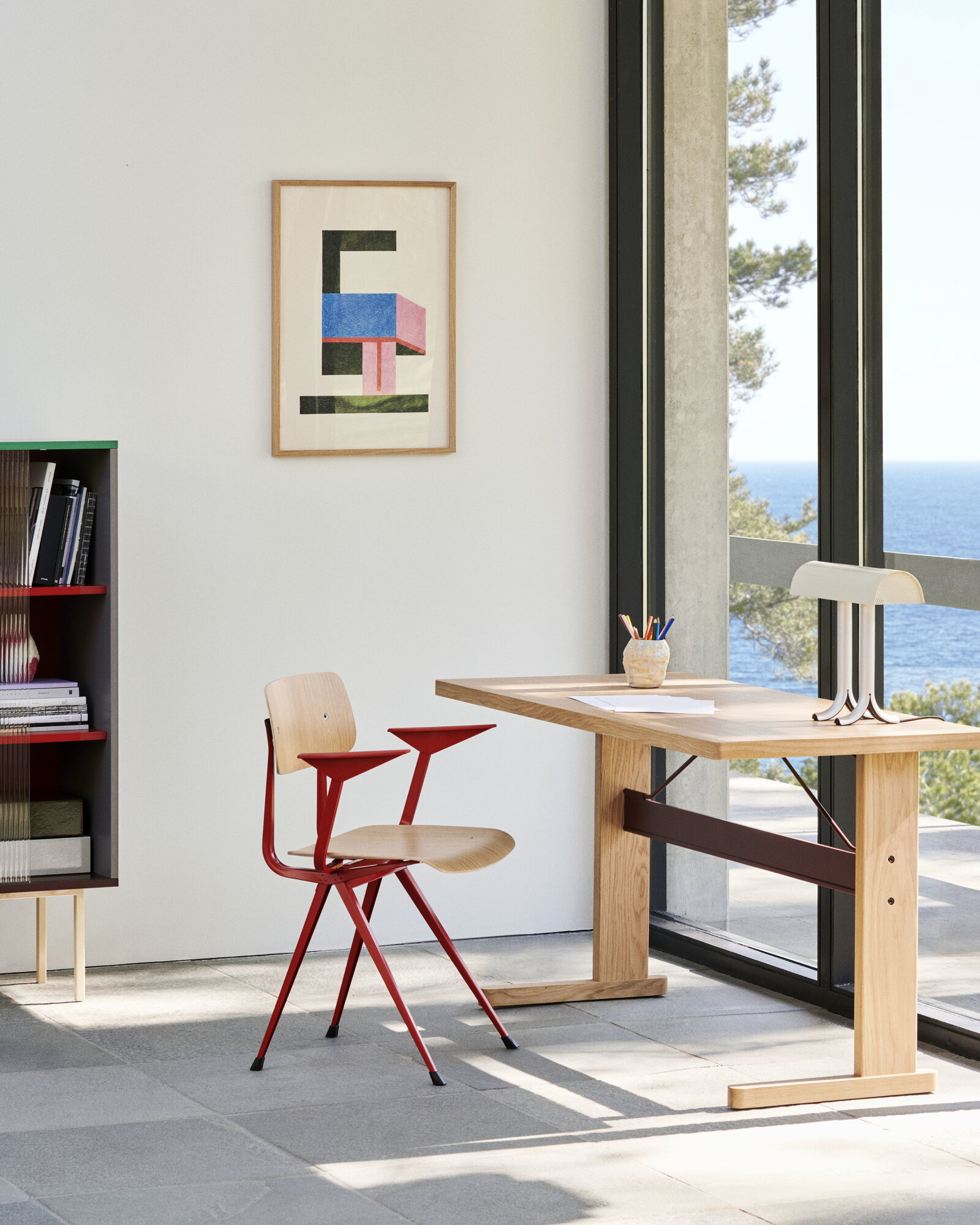 HAY Anagram table lamp, rice | Finnish Design Shop