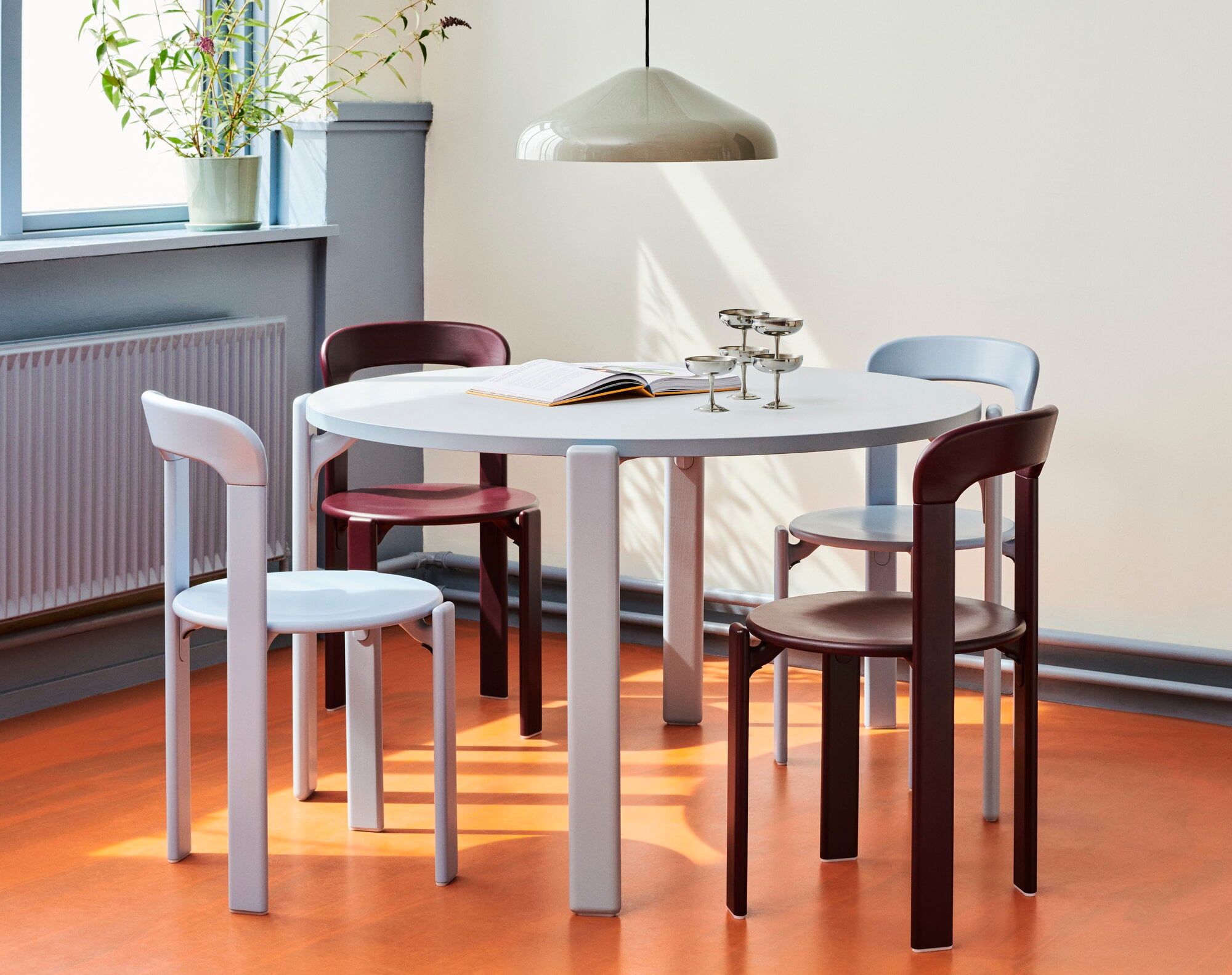 HAY Rey chair, grape red | Finnish Design Shop