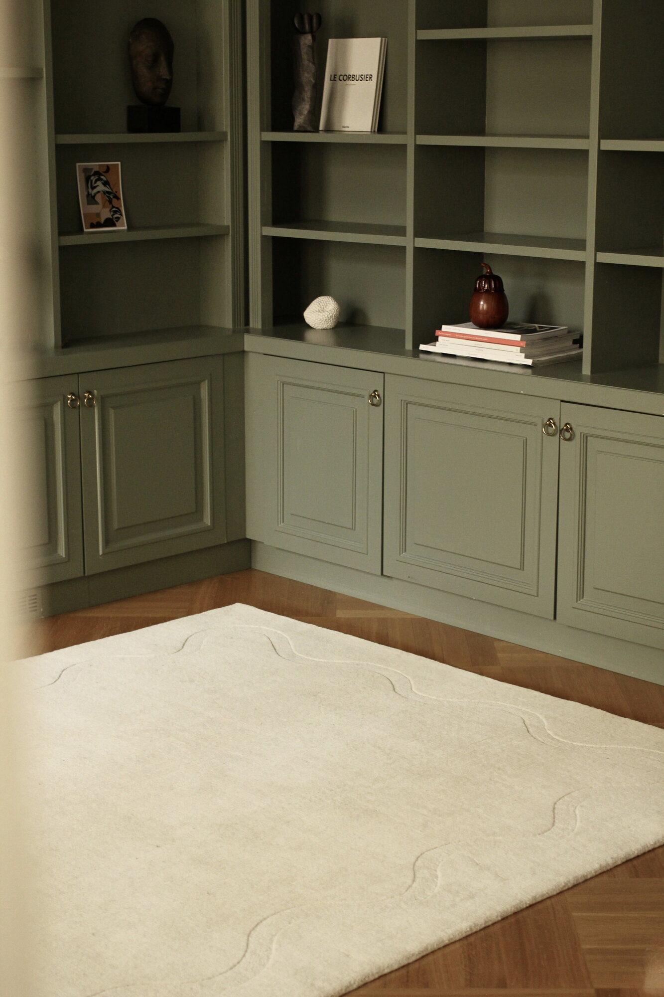 Woven Works Ribbon rug, white | Finnish Design Shop