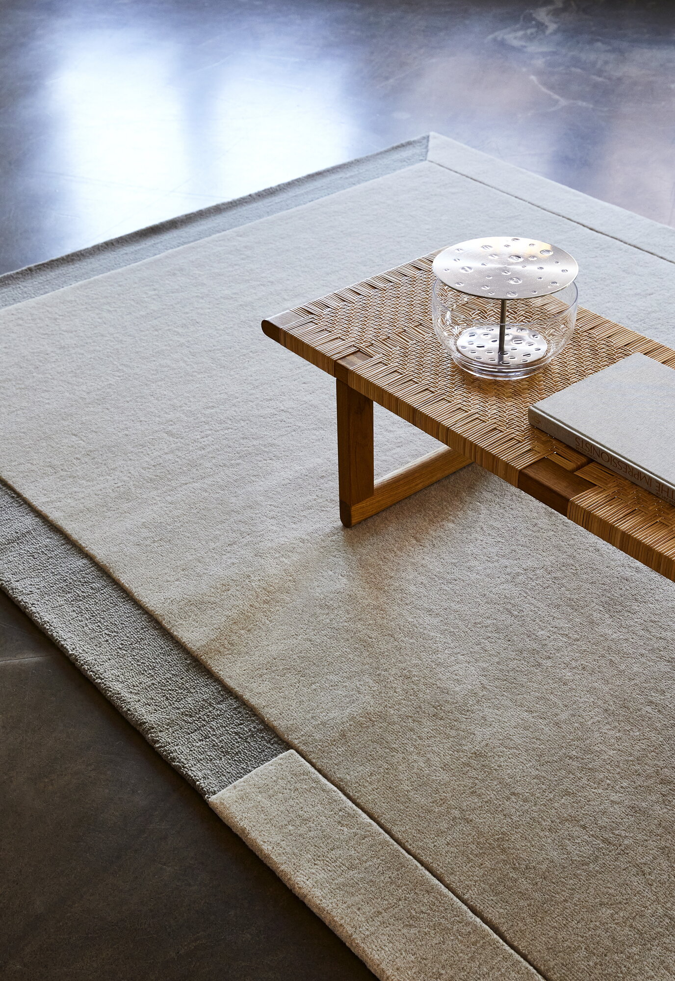 Roots Living Geo One rug, natural | Finnish Design Shop
