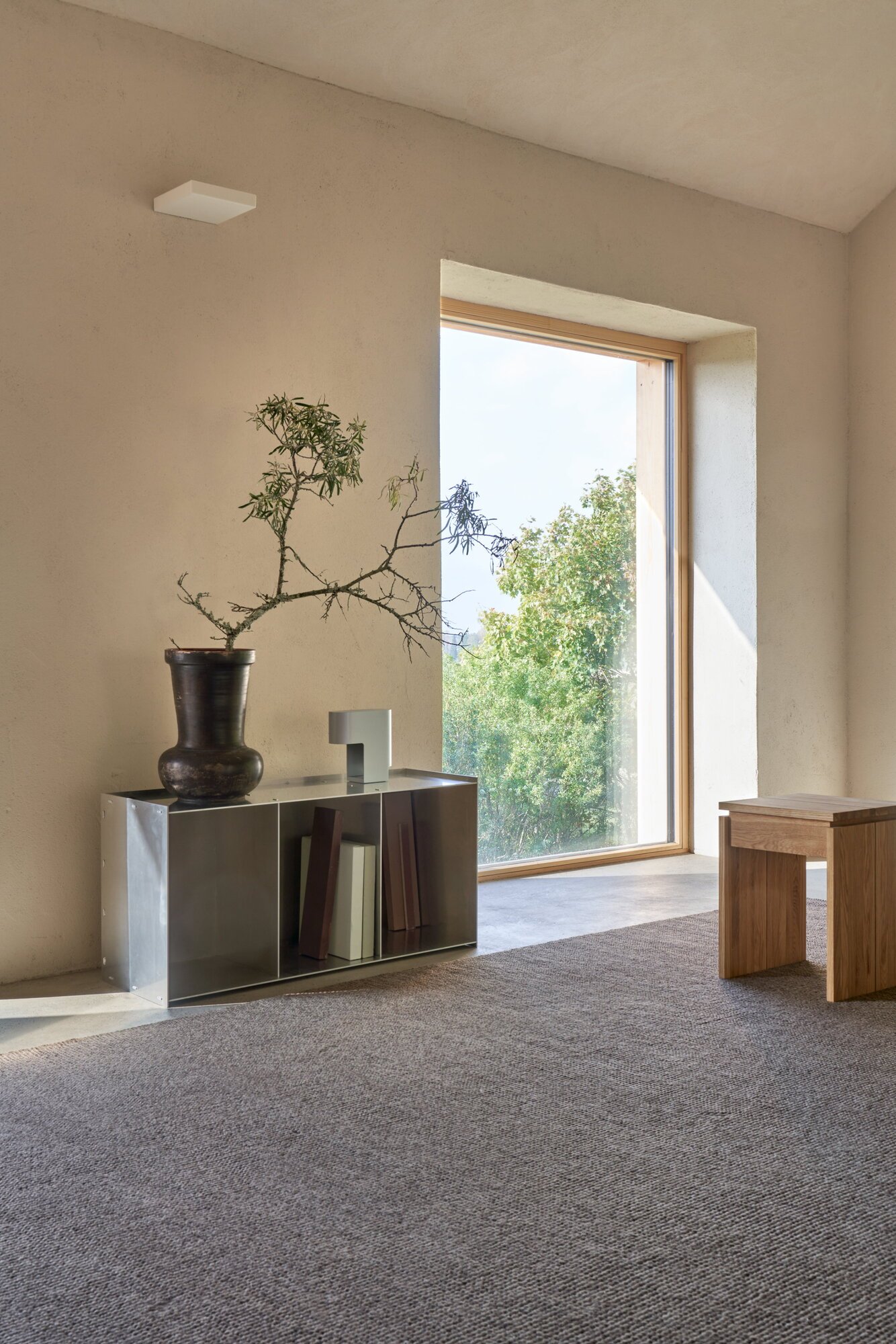 Roots Living Loop Wool Melange rug, chocolate | Finnish Design Shop