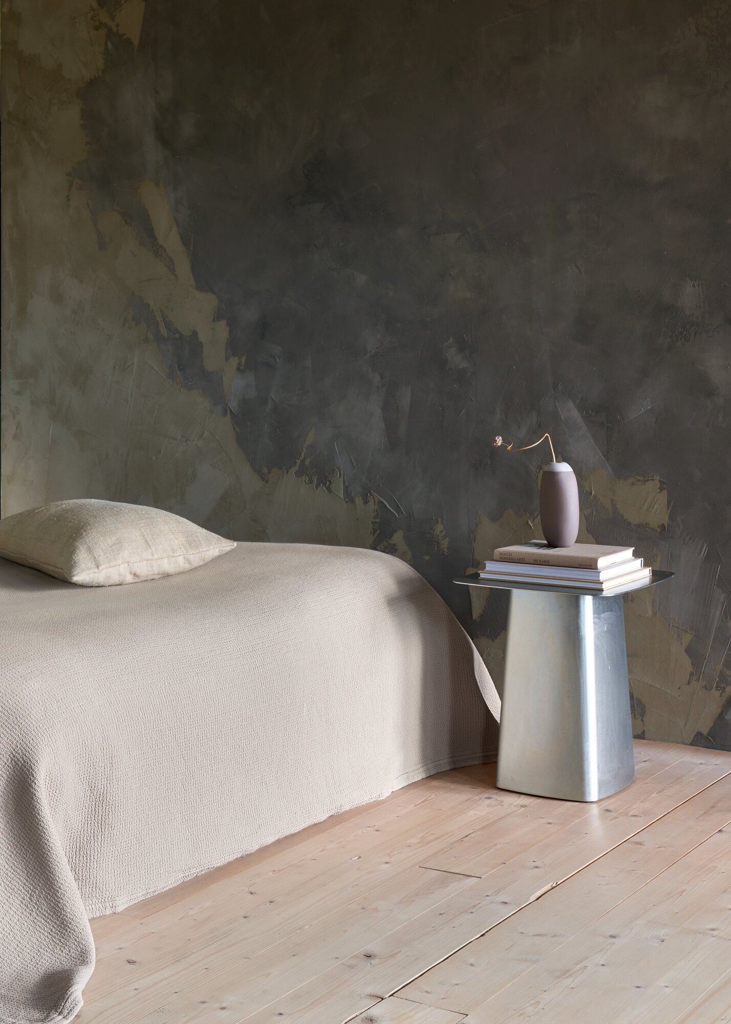 Roots Living Polku bedspread, 190 x 260 cm, taupe | Finnish Design Shop