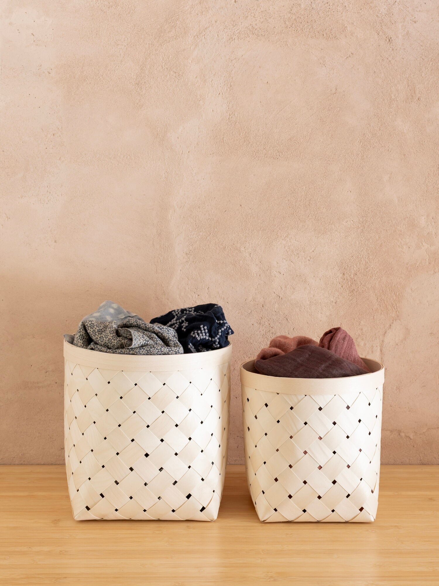 Verso Design Silva birch basket 2, natural birch | Finnish Design Shop