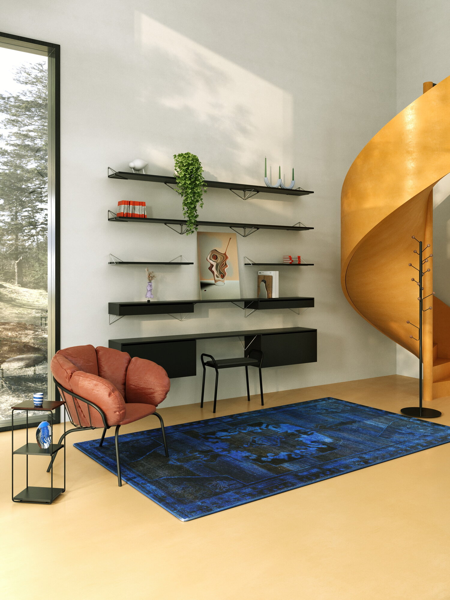 Maze Armadio Pythagoras, nero | Finnish Design Shop